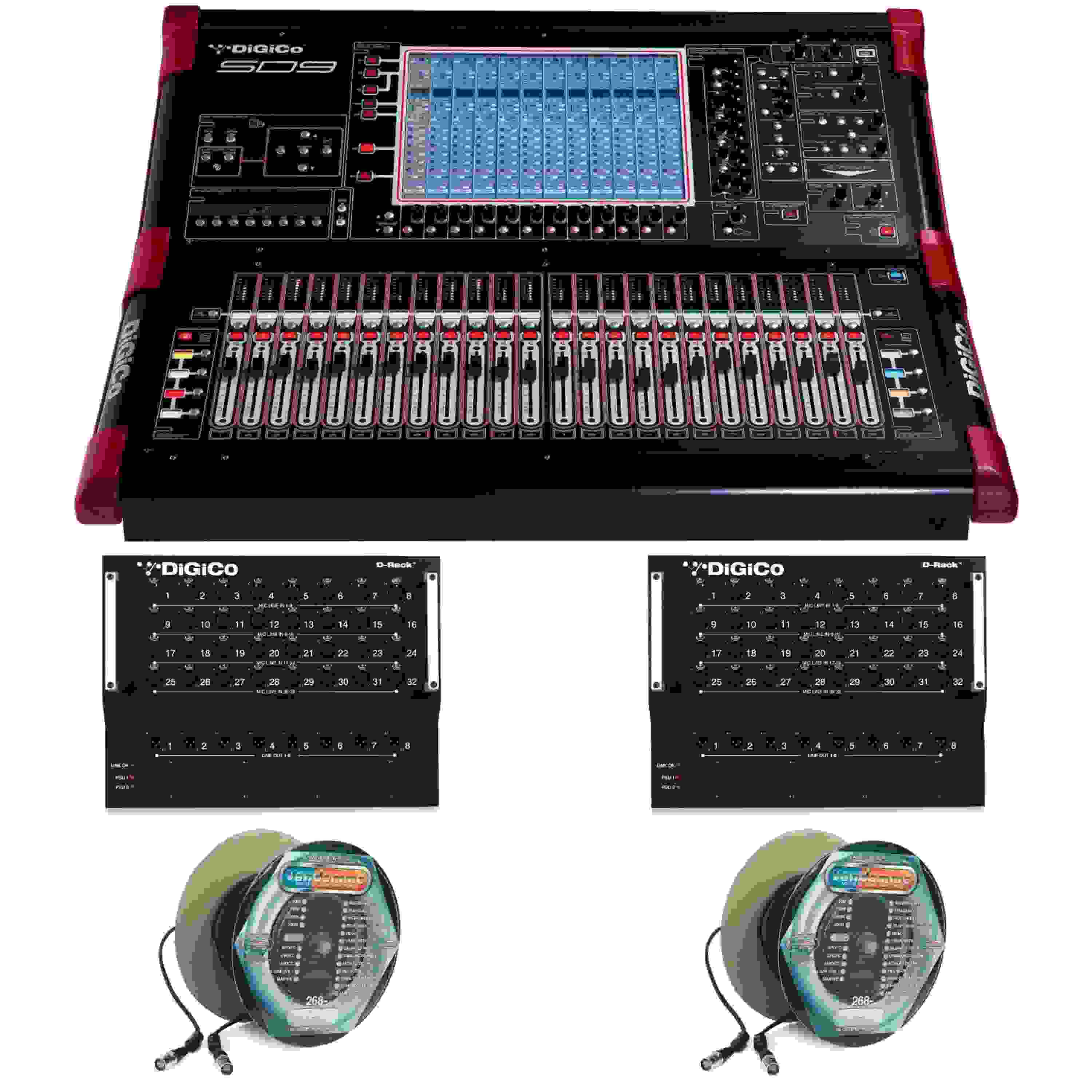 DiGiCo SD9 RACK PACK Install Package - MADI Only | Sweetwater