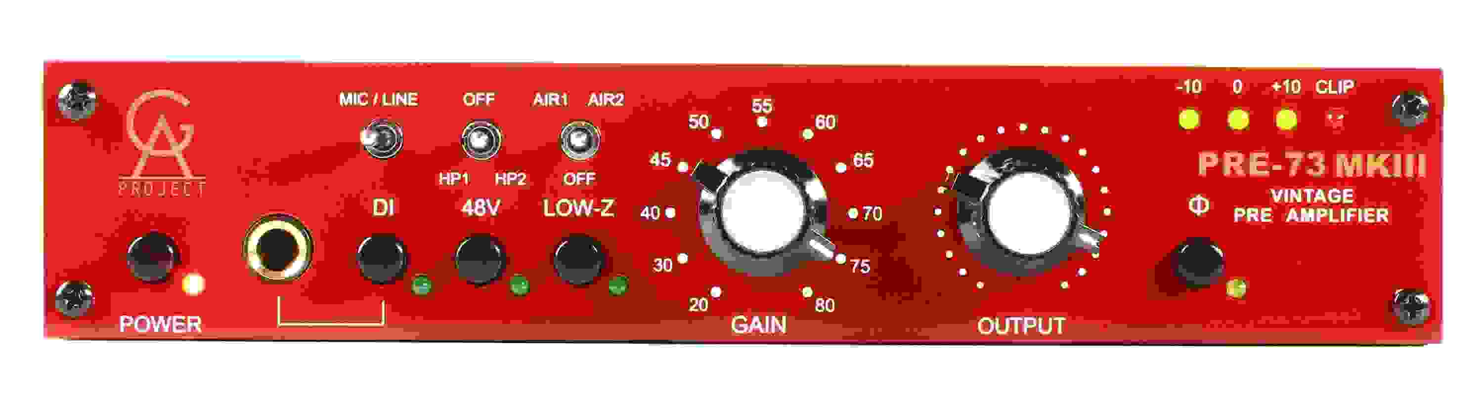 Golden Age Project Pre-73 MKIII Plus Mic Preamp with Carnhill ...