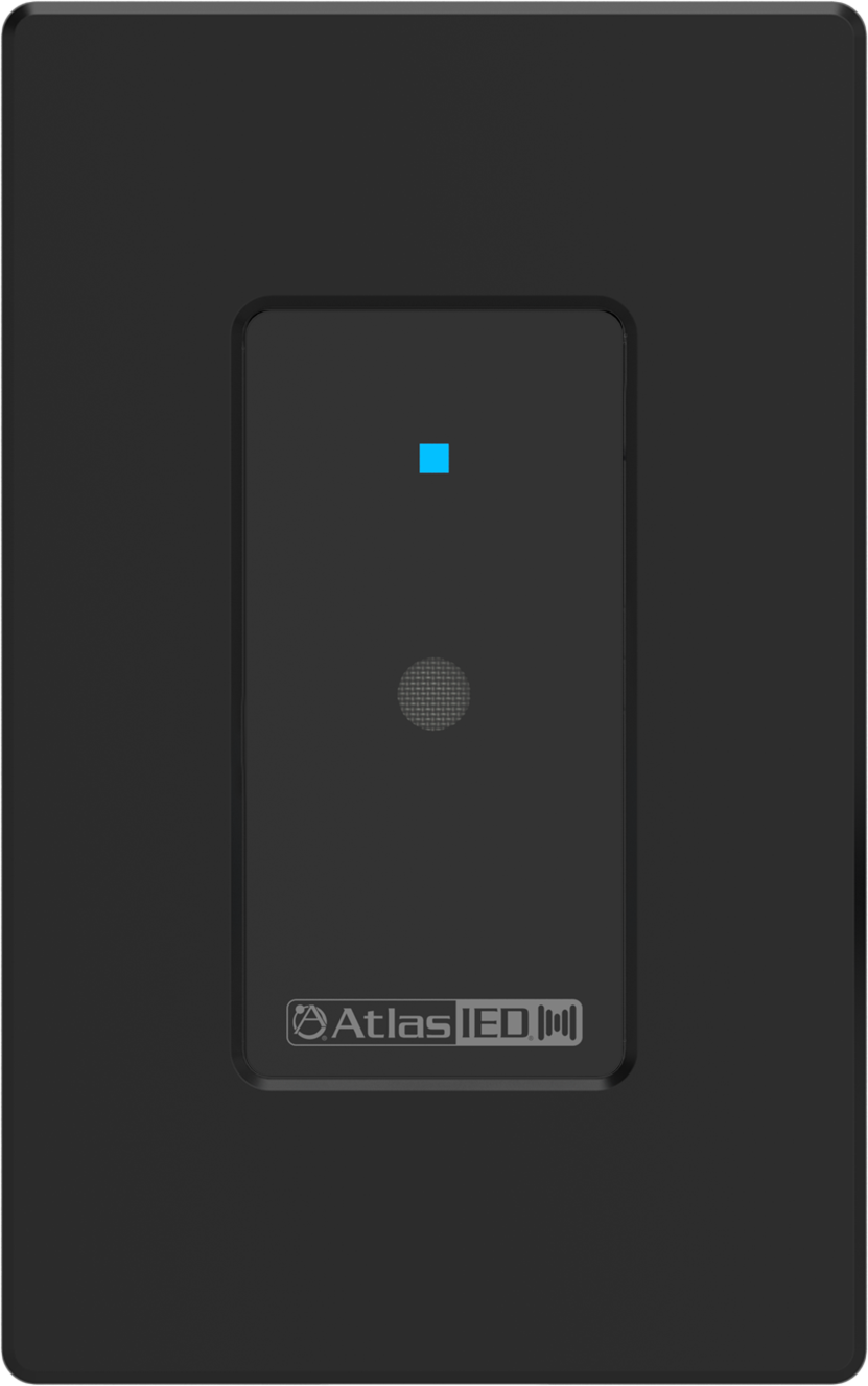 AtlasIED X-ANS-US-B Atmosphere Wall-mount Ambient Noise Sensor - Black ...