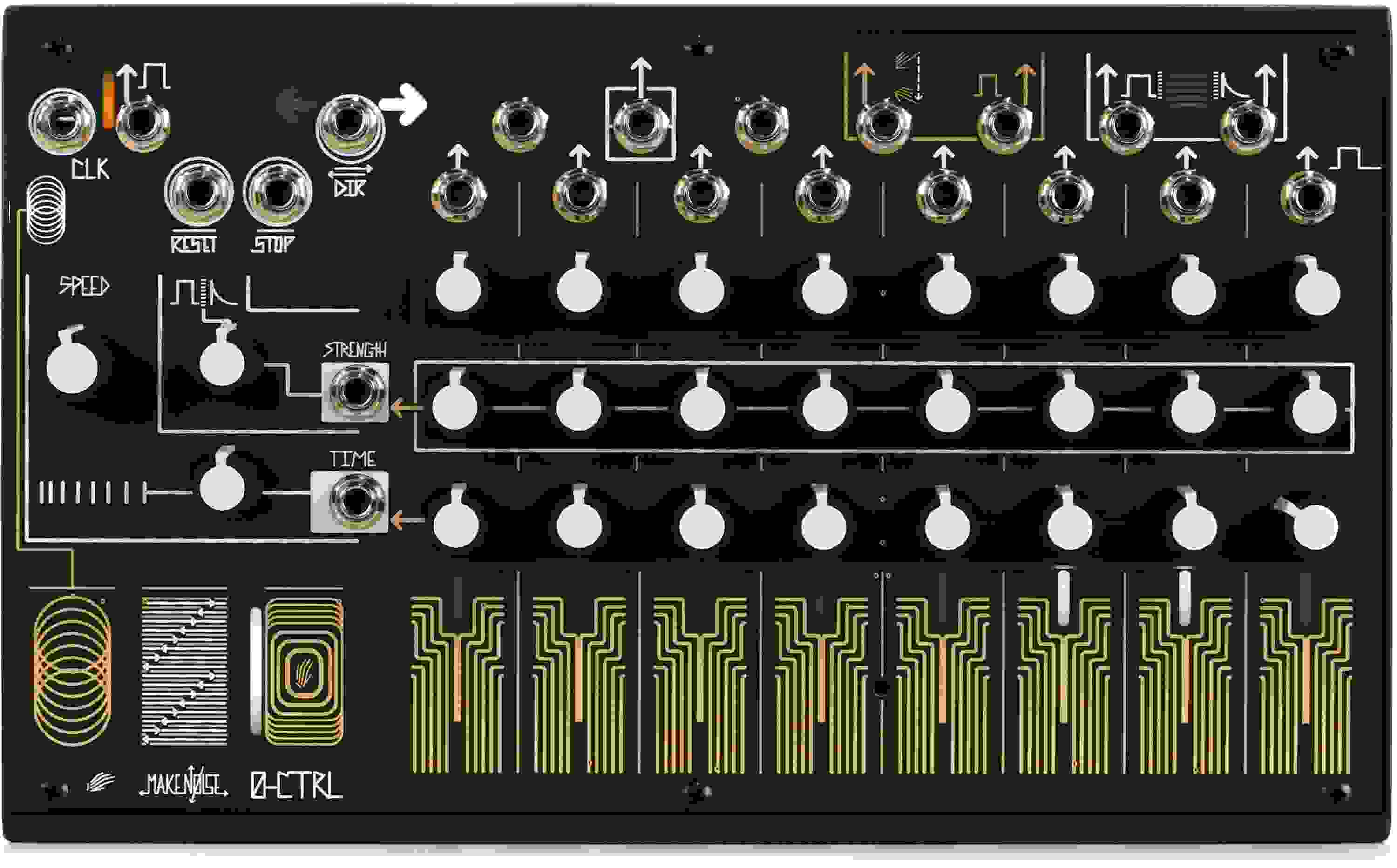 Make Noise 0-CTRL Semi-modular Analog Desktop Controller and Sequencer | Sweetwater
