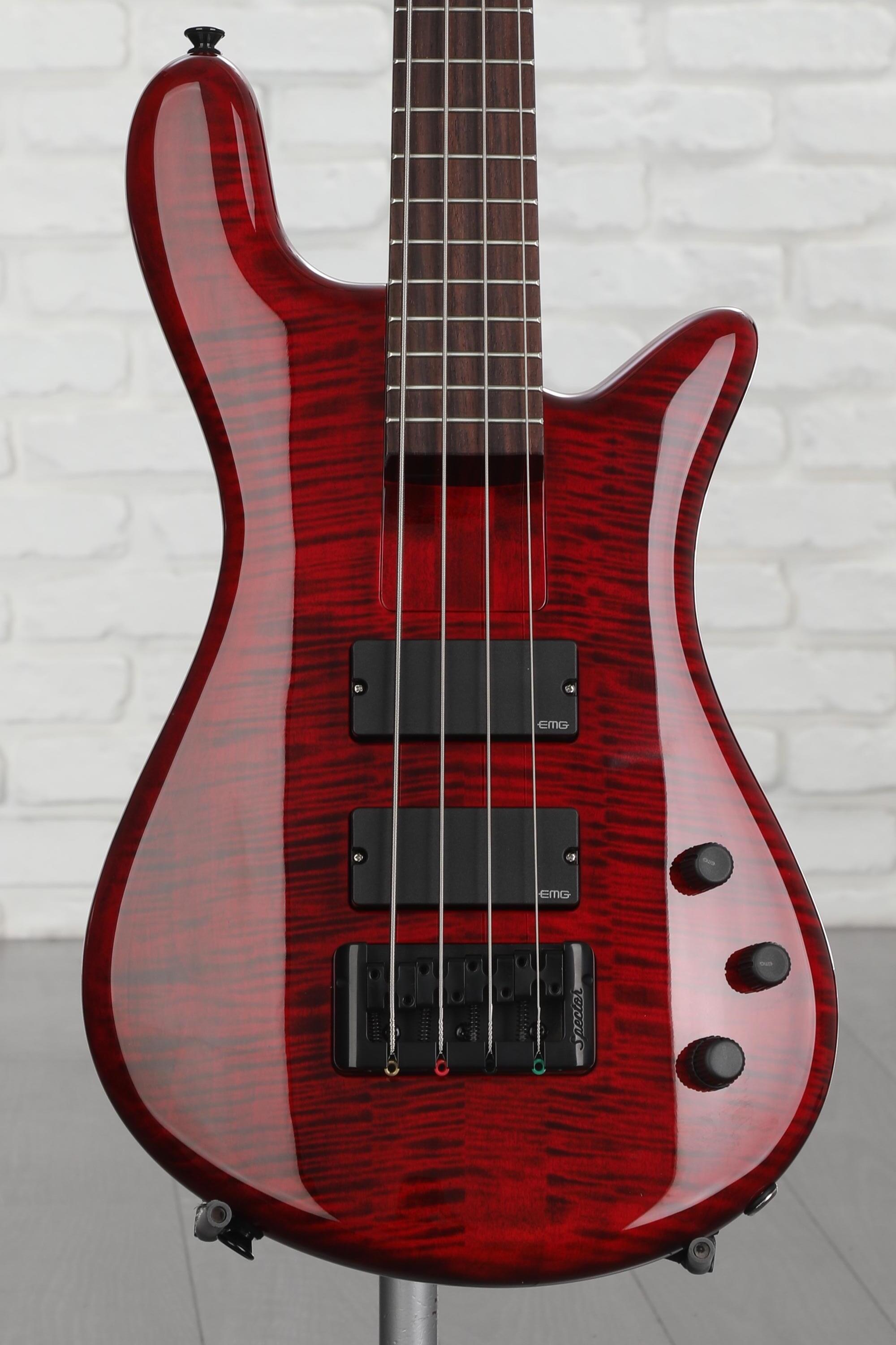 Spector Bantam 4 Bass Guitar - Black Cherry Gloss | Sweetwater