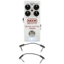 MXR M282 Dyna Comp Bass Compressor Pedal with EBS Patch Cables | Sweetwater