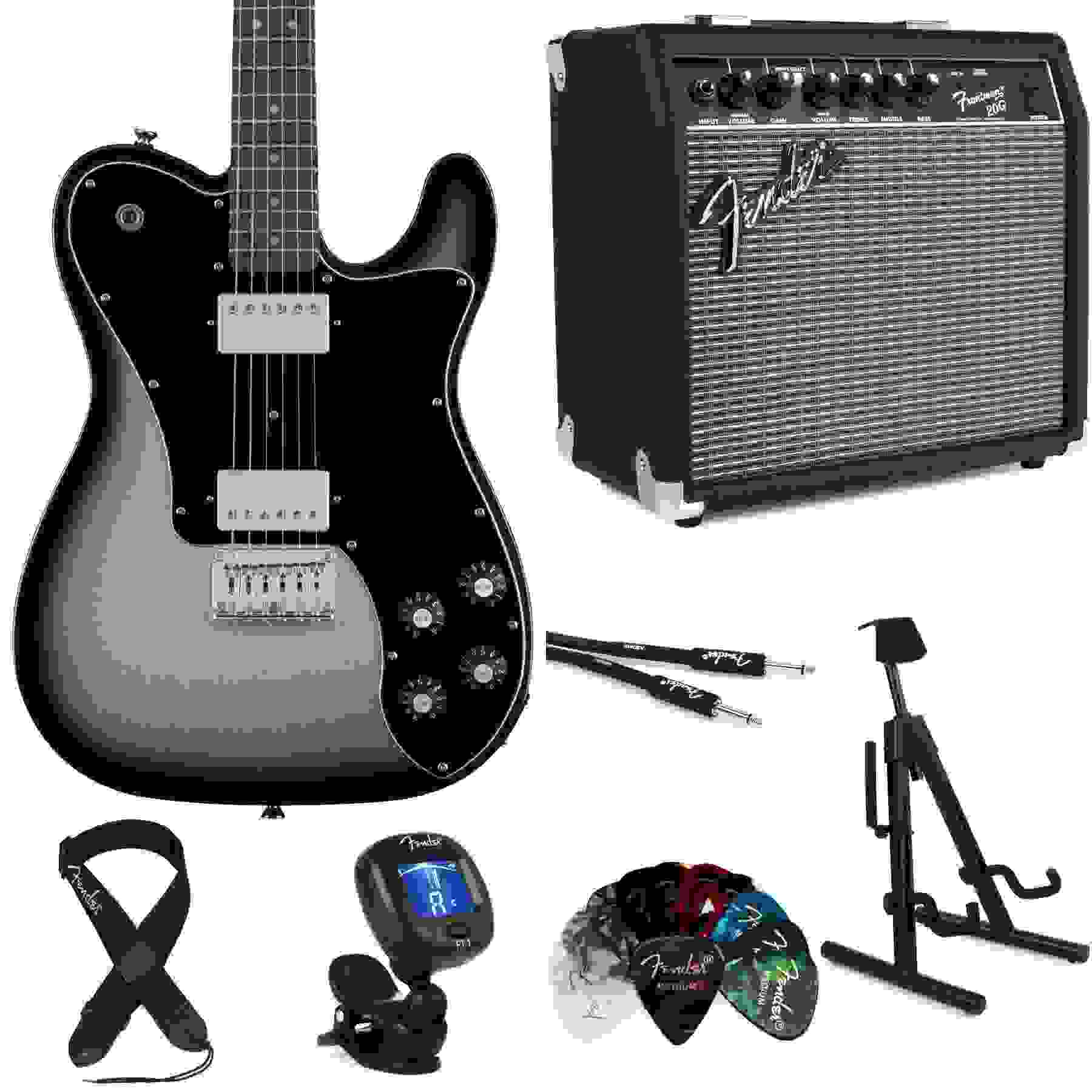 Squier Affinity Series Telecaster Deluxe Electric Guitar and Frontman ...