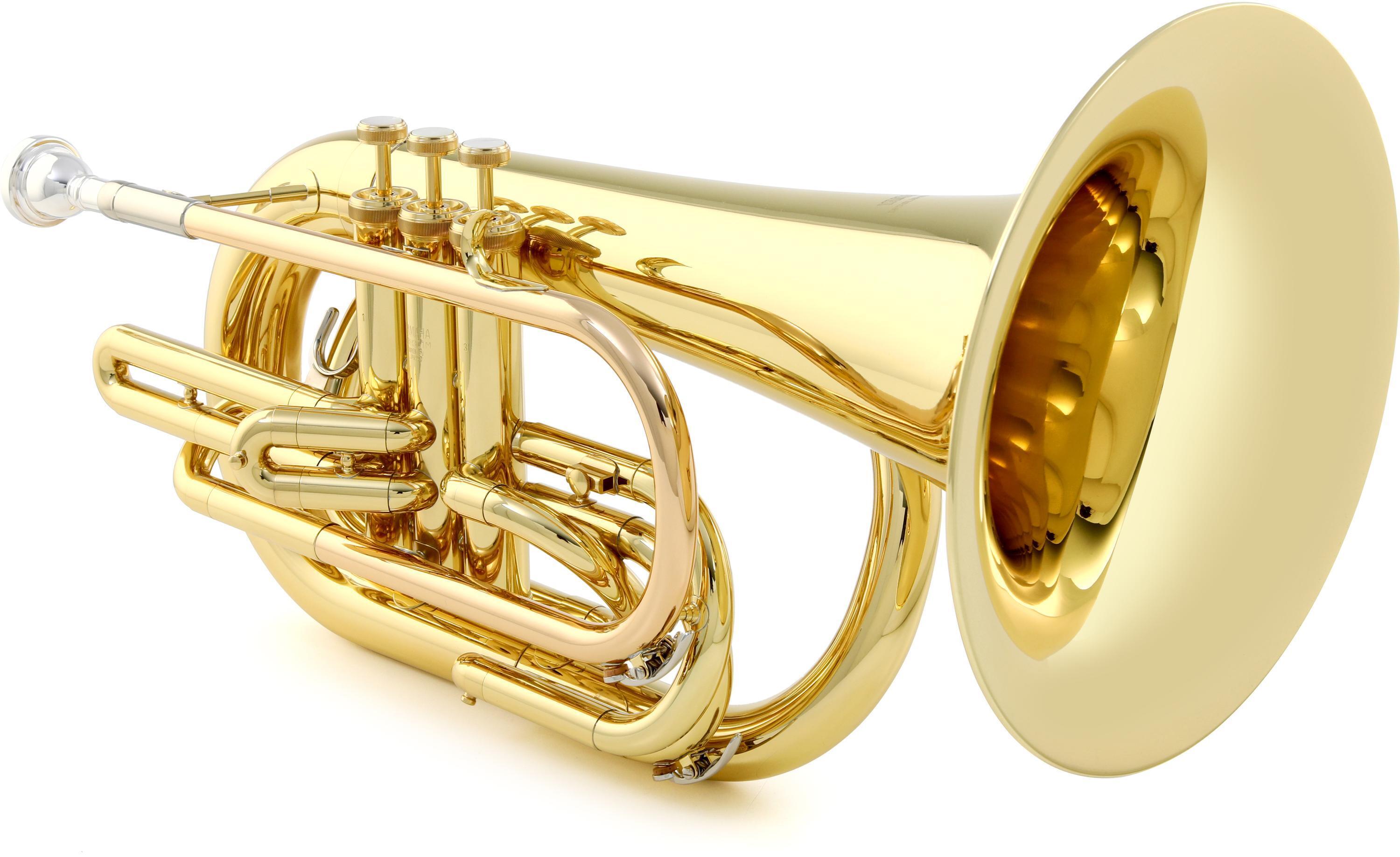 Yamaha YBH-301M Marching Baritone - Clear Lacquer | Sweetwater