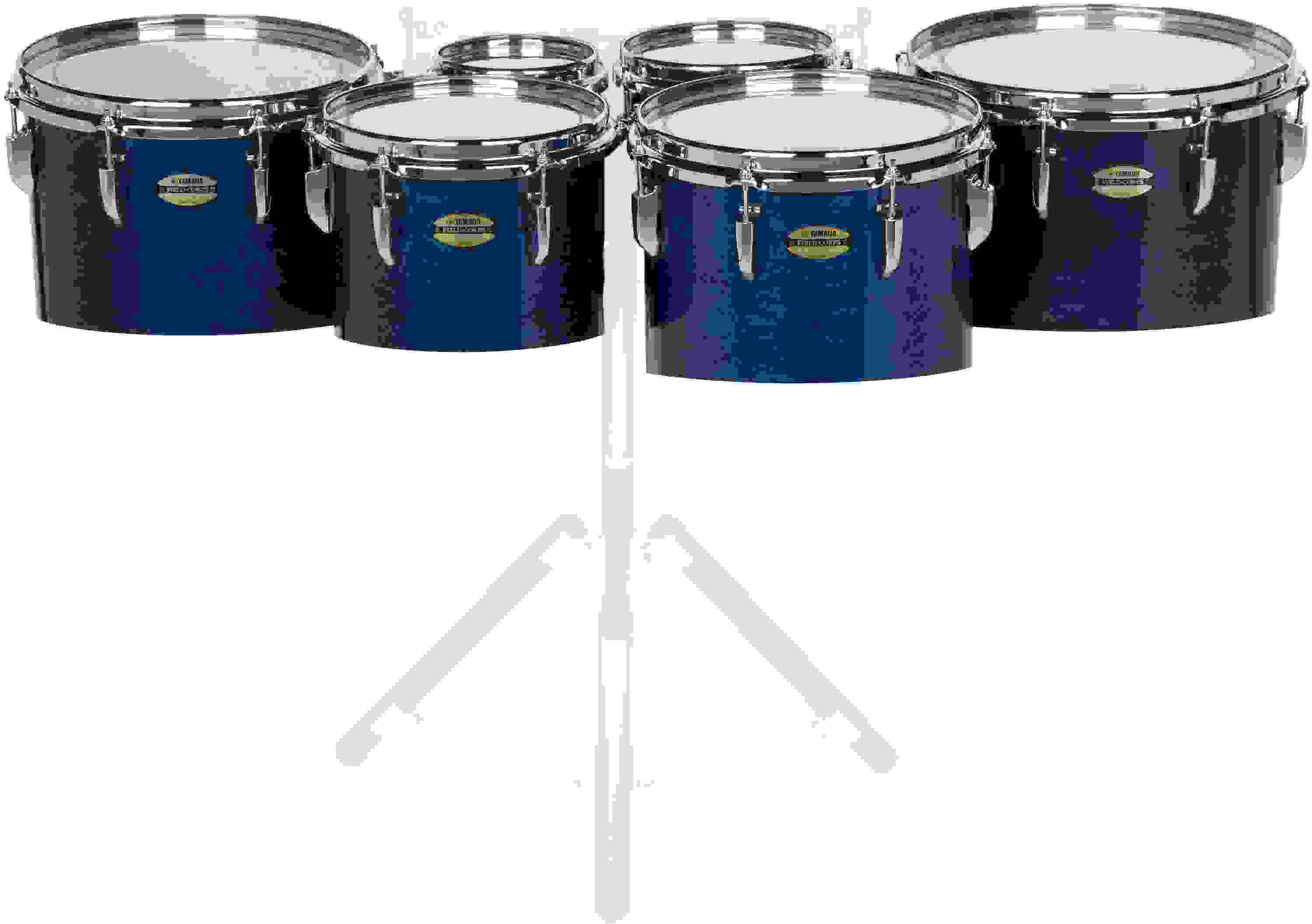 Yamaha 8300 Field-Corps Marching Tenors - Large Sumo Sextet, Blue ...