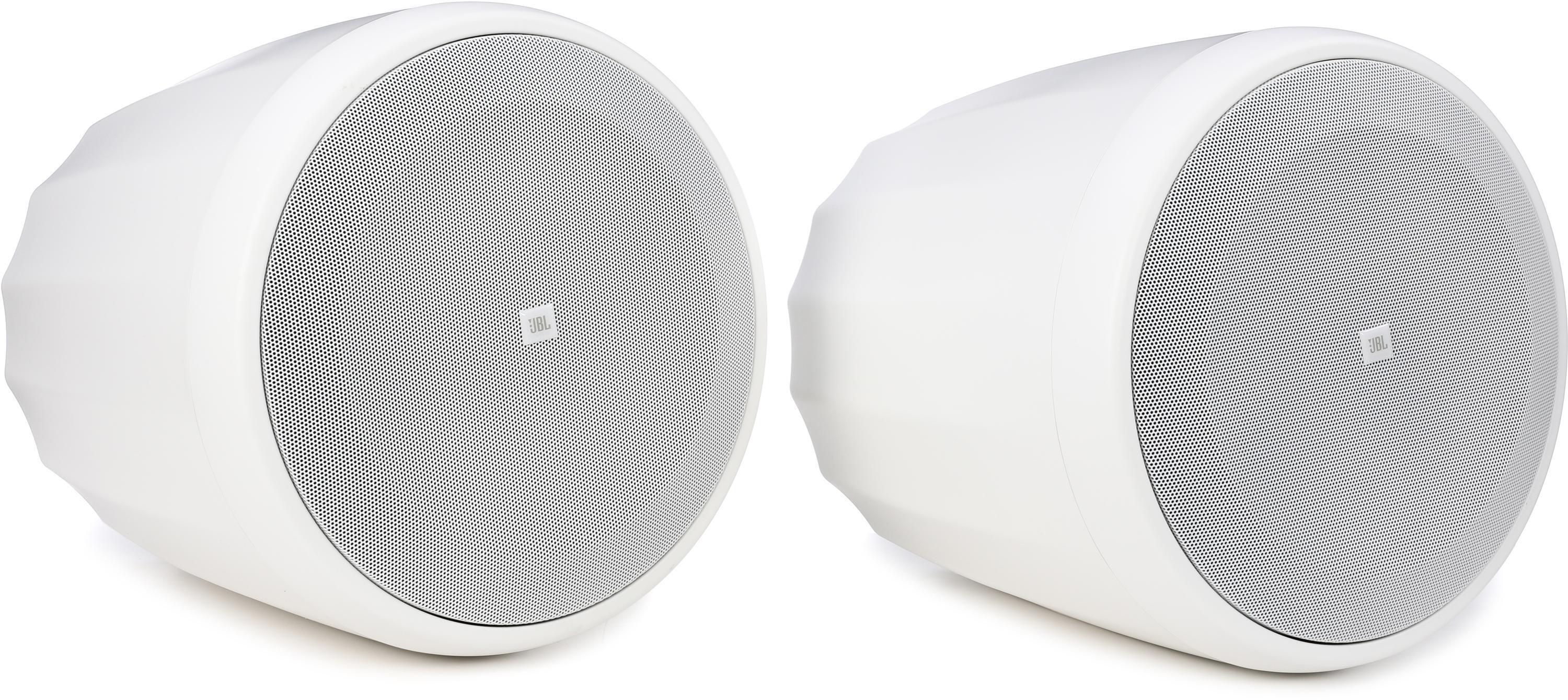 JBL Control 60PS/T Pendant Subwoofer Pair - White | Sweetwater