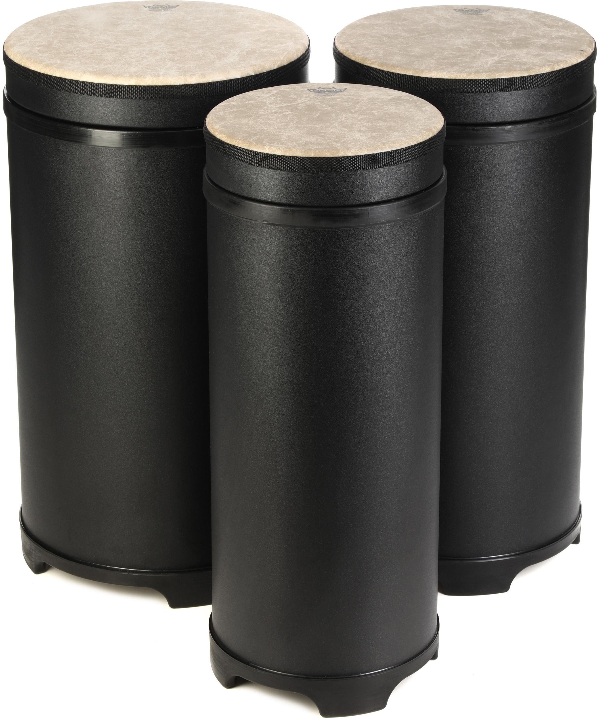 Remo Versa Tubano Nested Pack - Black | Sweetwater