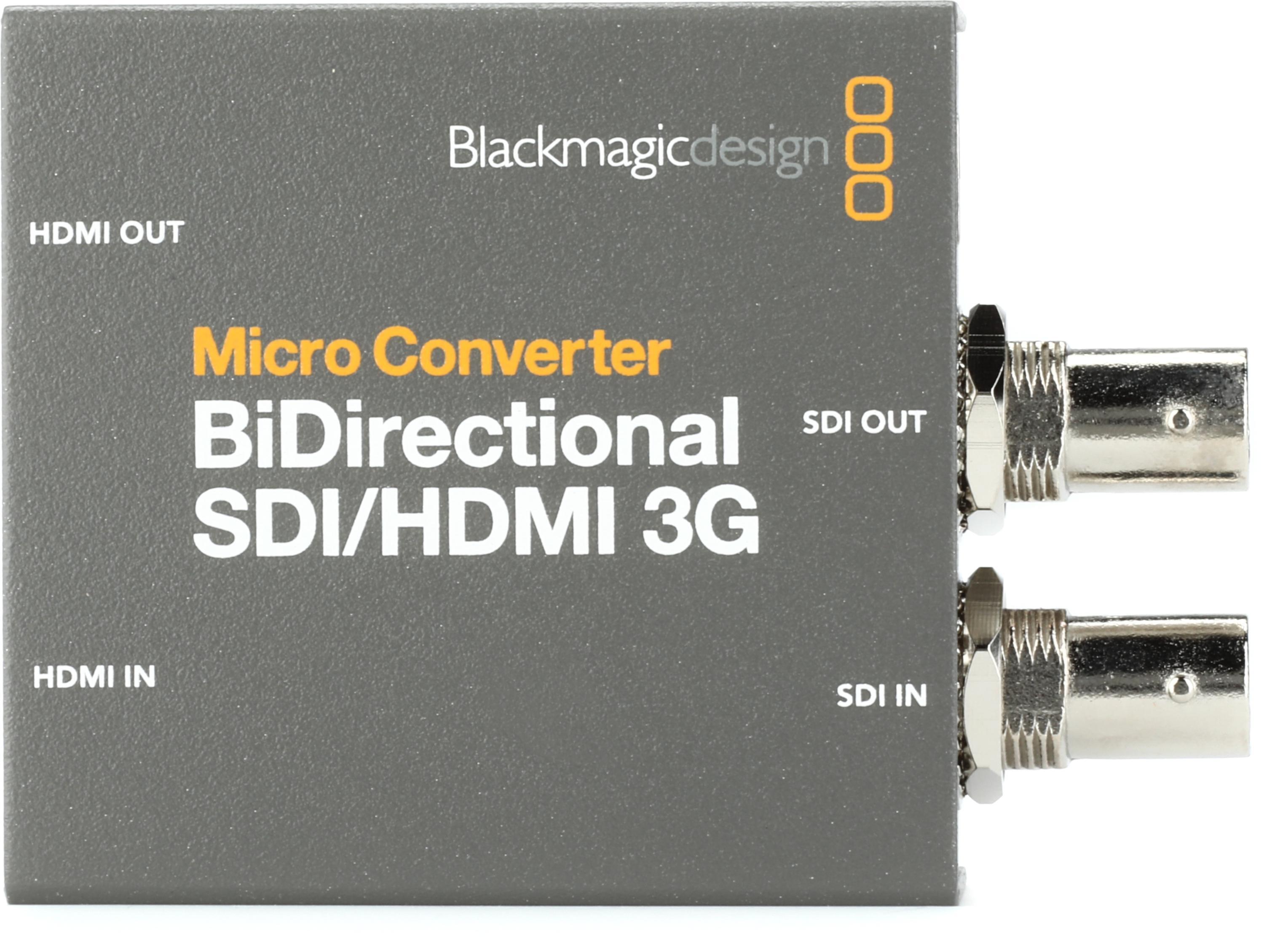 Blackmagic Design Bidirectional SDI/HDMI 3G Micro Converter | Sweetwater