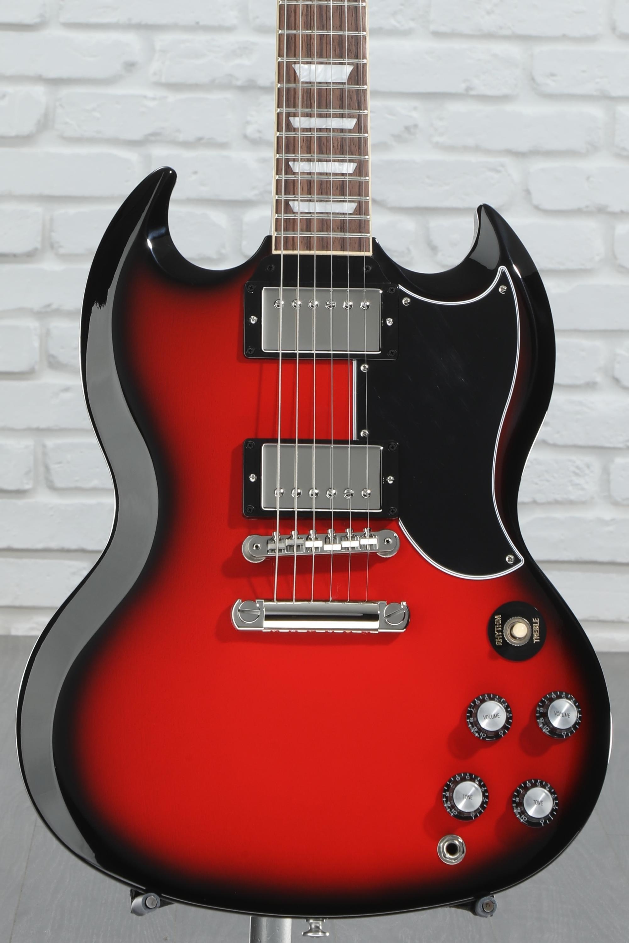 Gibson SG Standard '61 Electric Guitar - Cardinal Red Burst | Sweetwater
