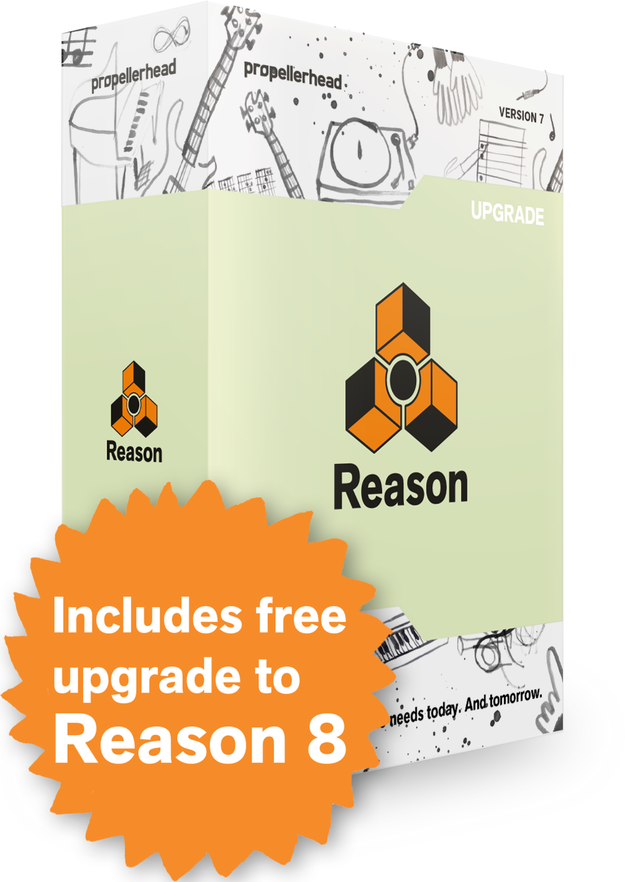 Reason Studios Reason 7 - Upgrade from Reason/Balance/Record | Sweetwater