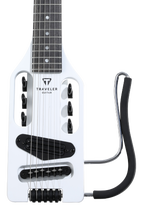 Traveler Guitar Ultra-Light Electric Travel-size Guitar - Satin White ...
