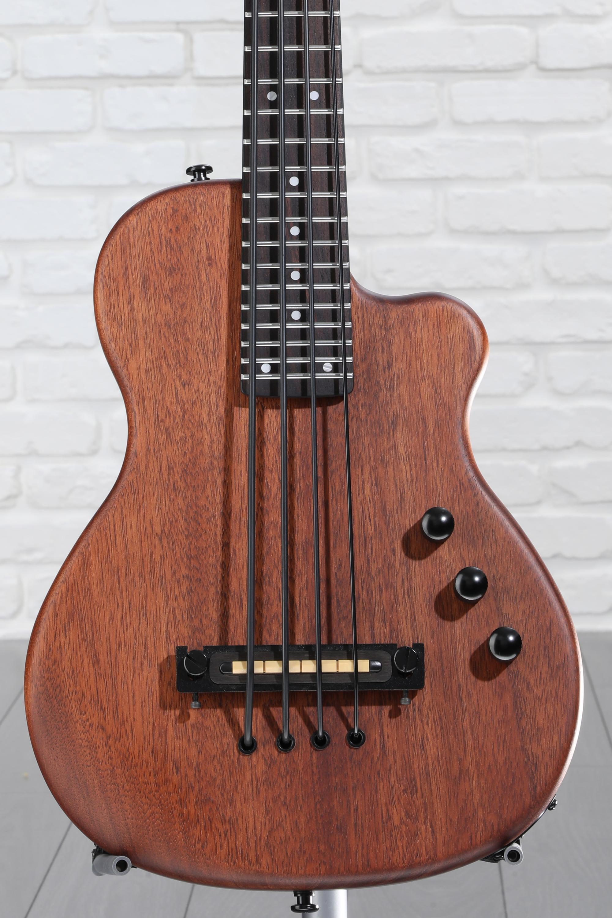 Gold Tone ME-Bass 23-inch Scale Electric MicroBass - Natural | Sweetwater