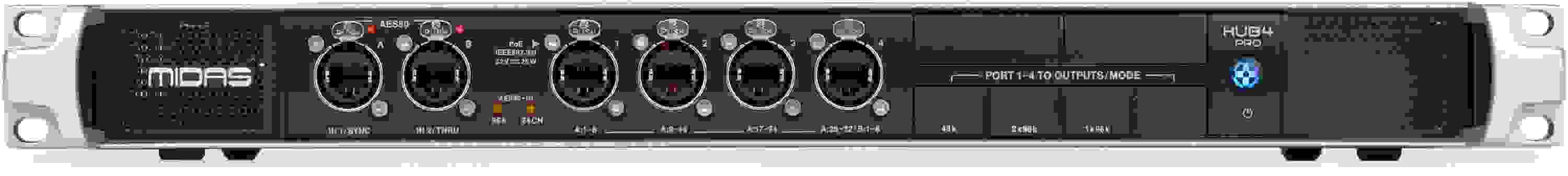 Midas HUB4 Pro 96k Monitor System Hub | Sweetwater