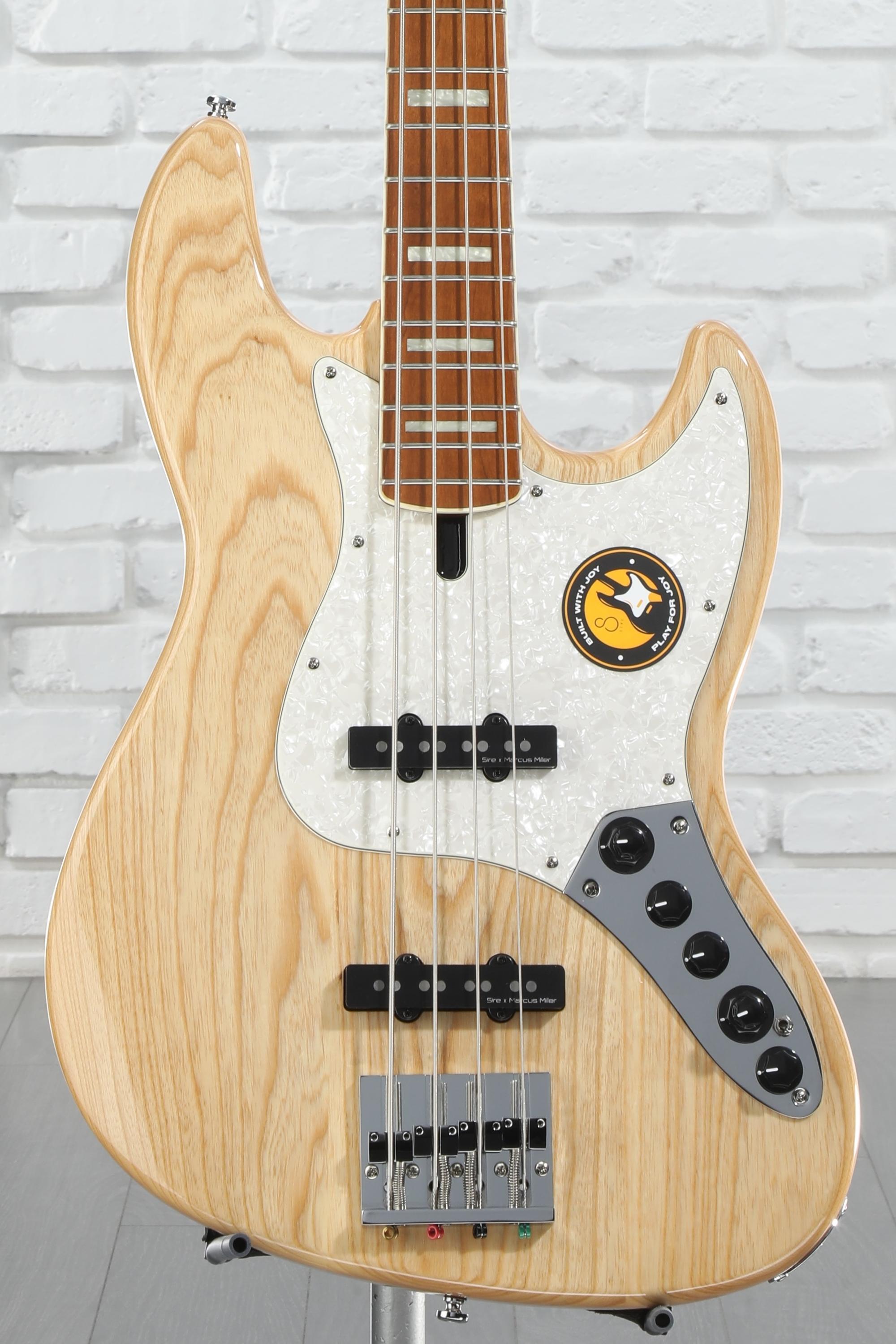 Sire Marcus Miller V8 4-string Bass Guitar - Natural | Sweetwater