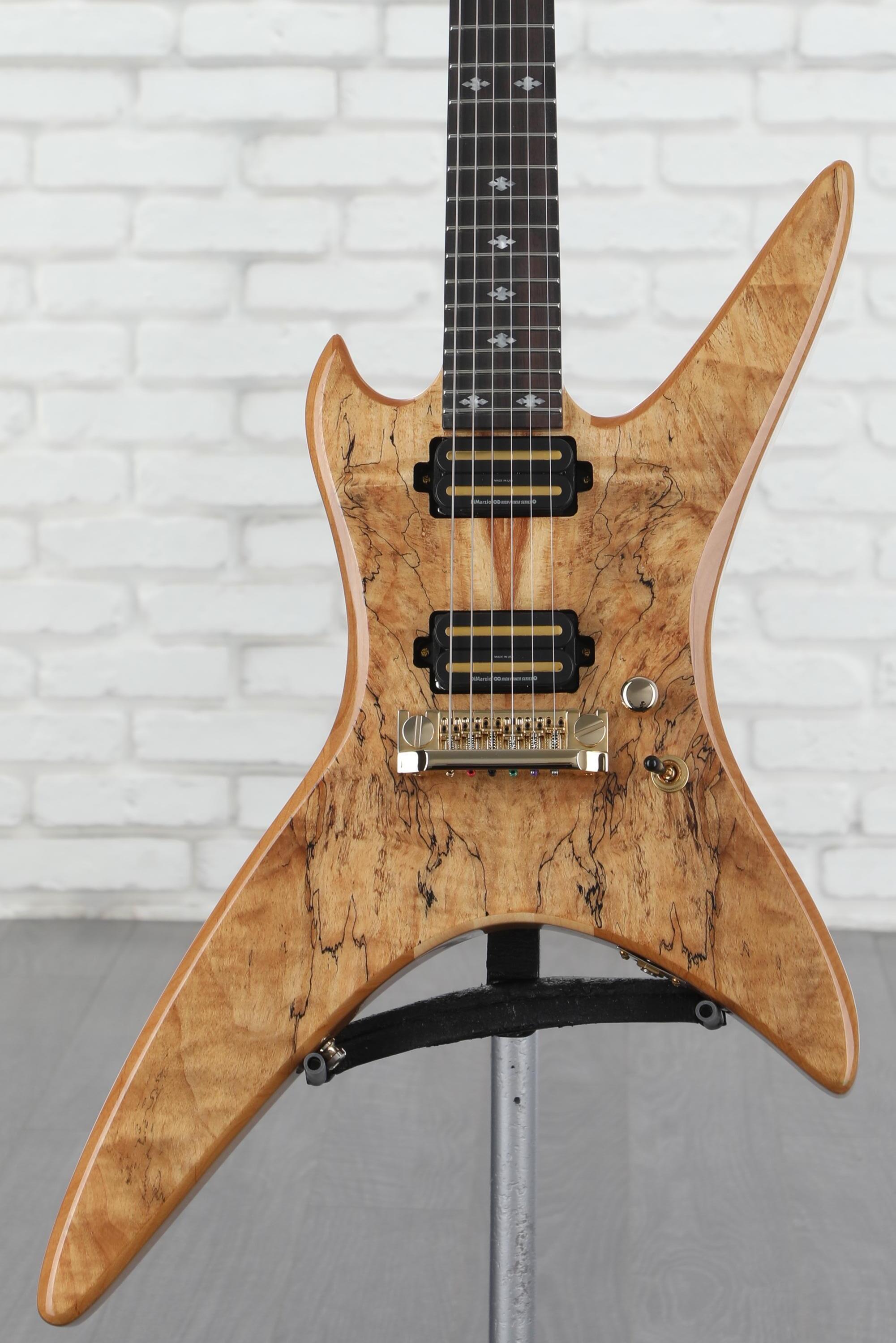 B.C. Rich Stealth Exotic Legacy Electric Guitar - Natural | Sweetwater