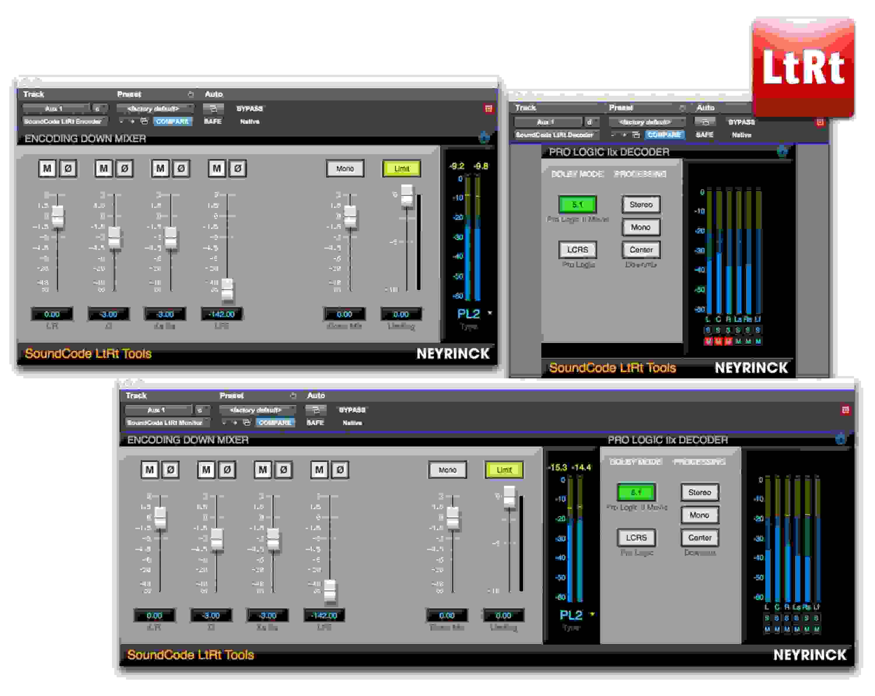 Neyrinck SoundCode Stereo LtRt Plug-in Suite | Sweetwater
