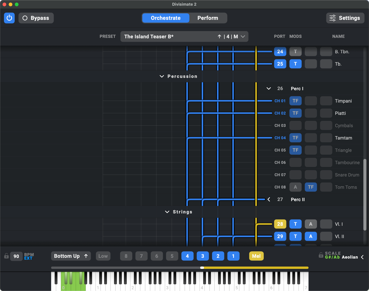 Nextmidi Divisimate 2 Real-time Orchestration Plug-in | Sweetwater