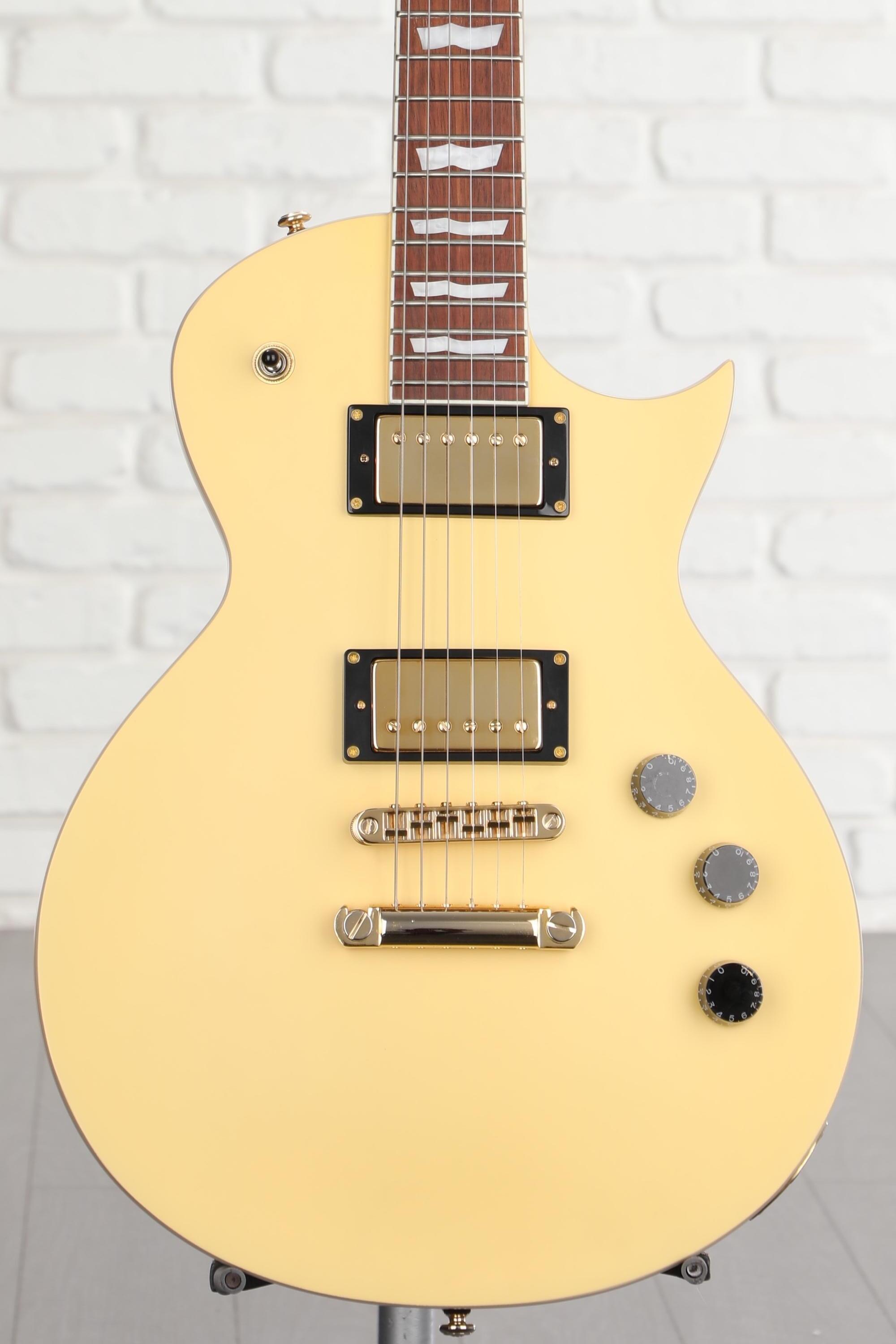 ESP LTD Eclipse EC-256 Electric Guitar - Vintage Gold Satin | Sweetwater