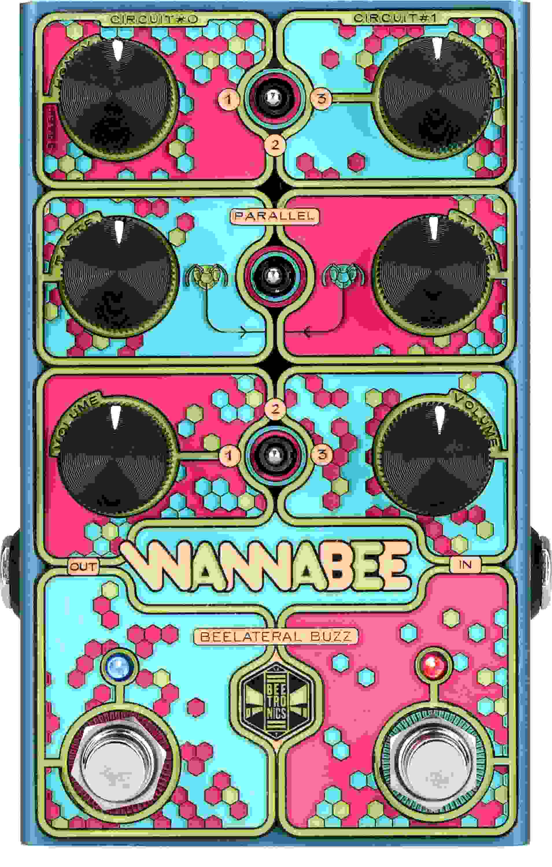 Beetronics FX Wannabee "Beelateral Buzz" Overdrive Pedal | Sweetwater
