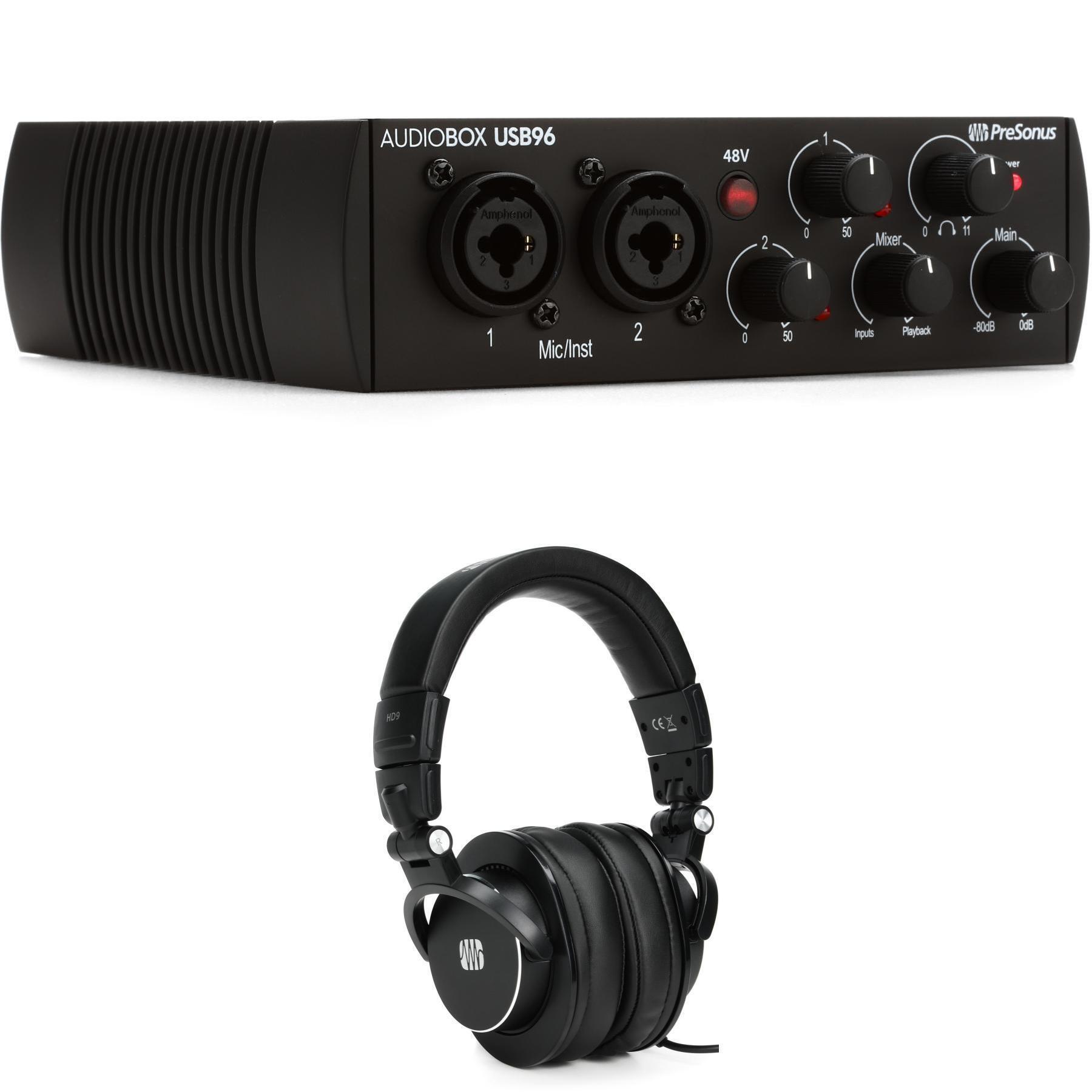 PreSonus AudioBox USB 96 USB Audio Interface - 25th Anniversary Edition ...