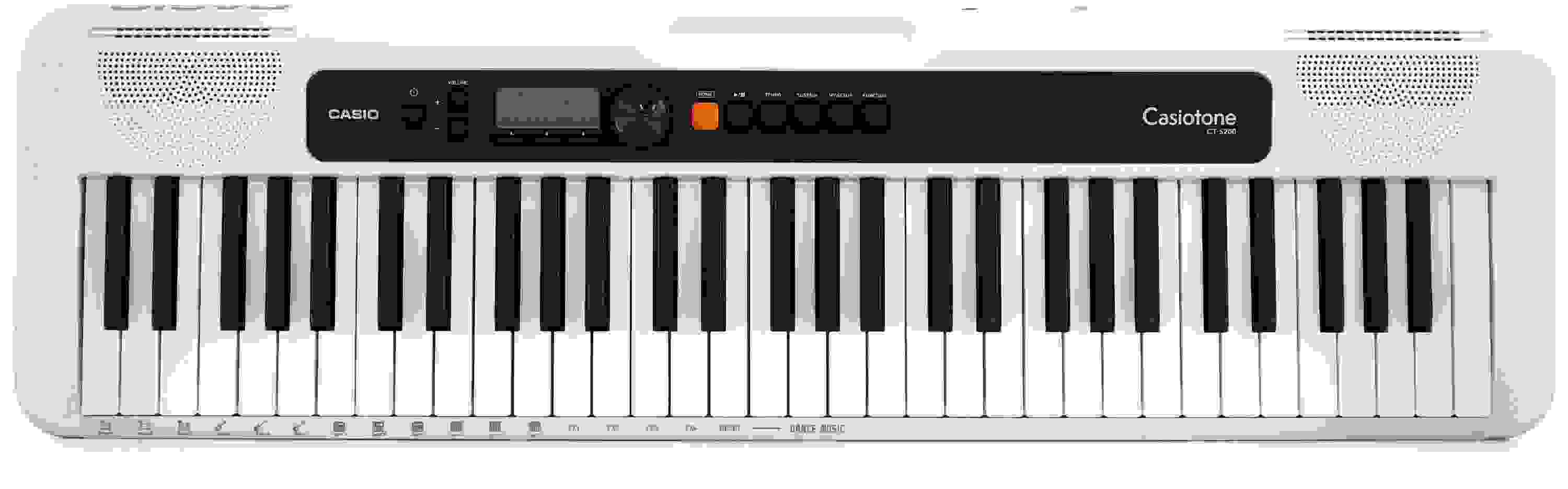 Casio Casiotone CT-S200 61-key Portable Arranger Keyboard - White ...