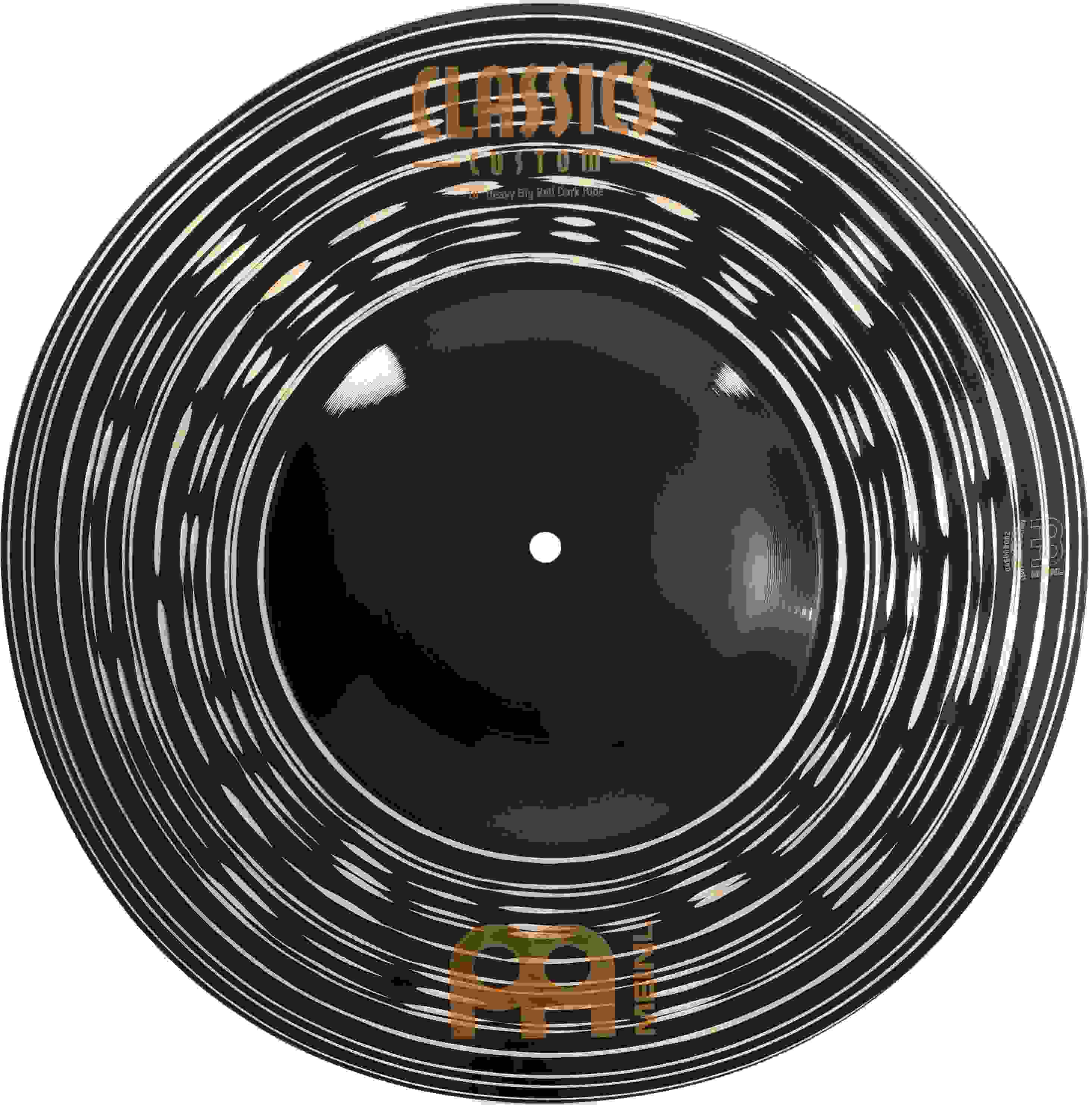 Meinl Cymbals 18-inch Classics Custom Dark Heavy Big Bell Ride Cymbal ...