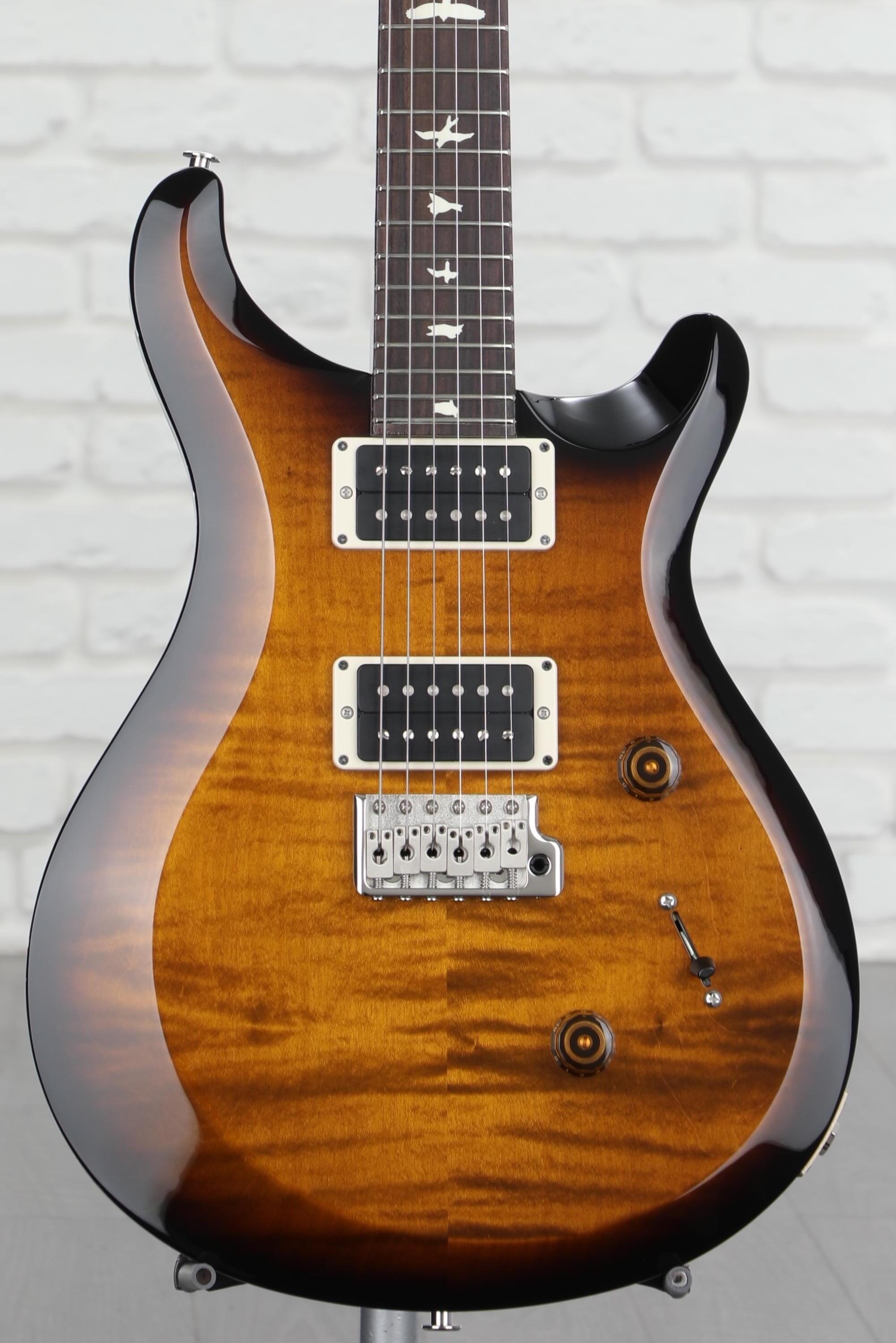PRS S2 Custom Electric Guitar - Amber Smokeburst | Sweetwater