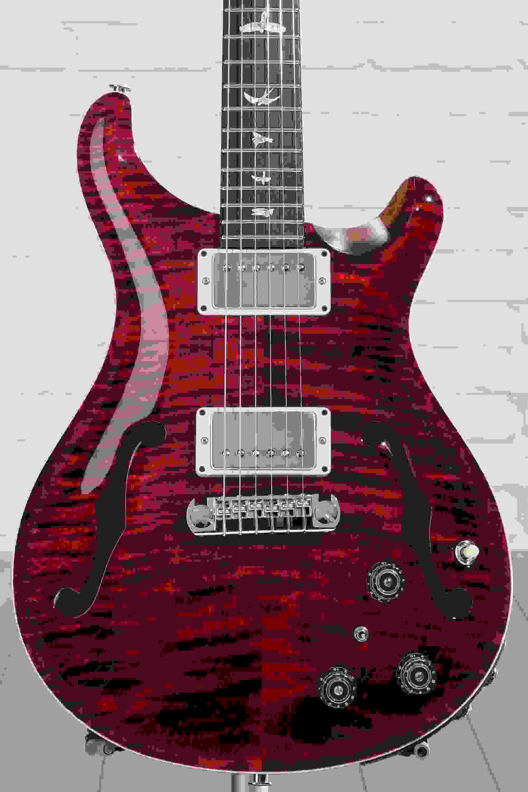 PRS Hollowbody II Piezo Electric Guitar - Red Tiger | Sweetwater