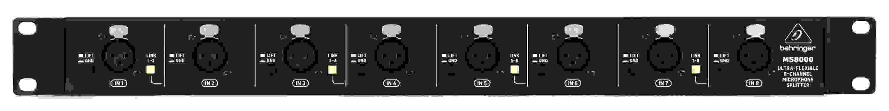 Behringer Ultralink MS8000 Microphone Splitter | Sweetwater