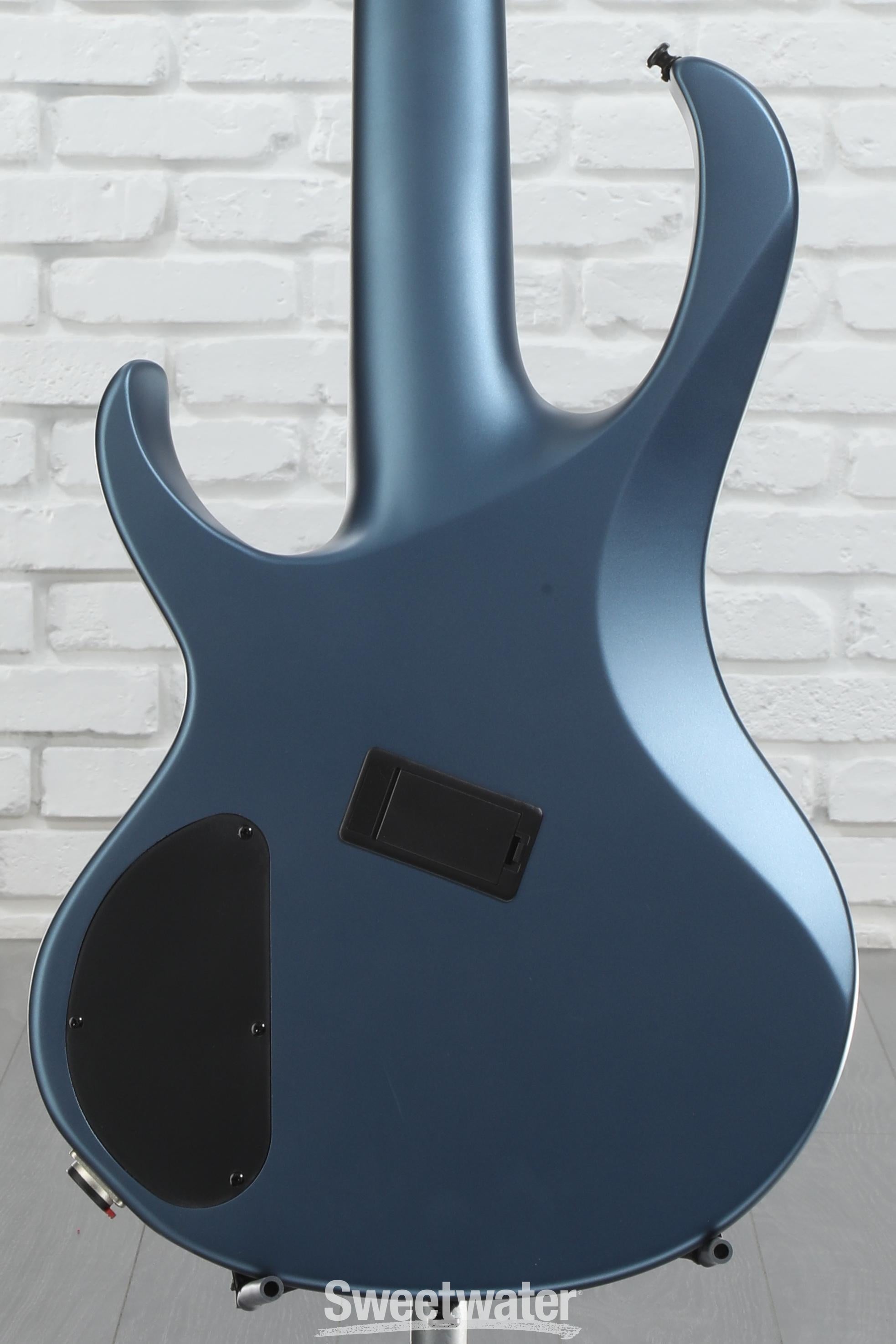 Ibanez BTB605MS Multi-scale 5-string Bass Guitar - Midnight Arctic ...