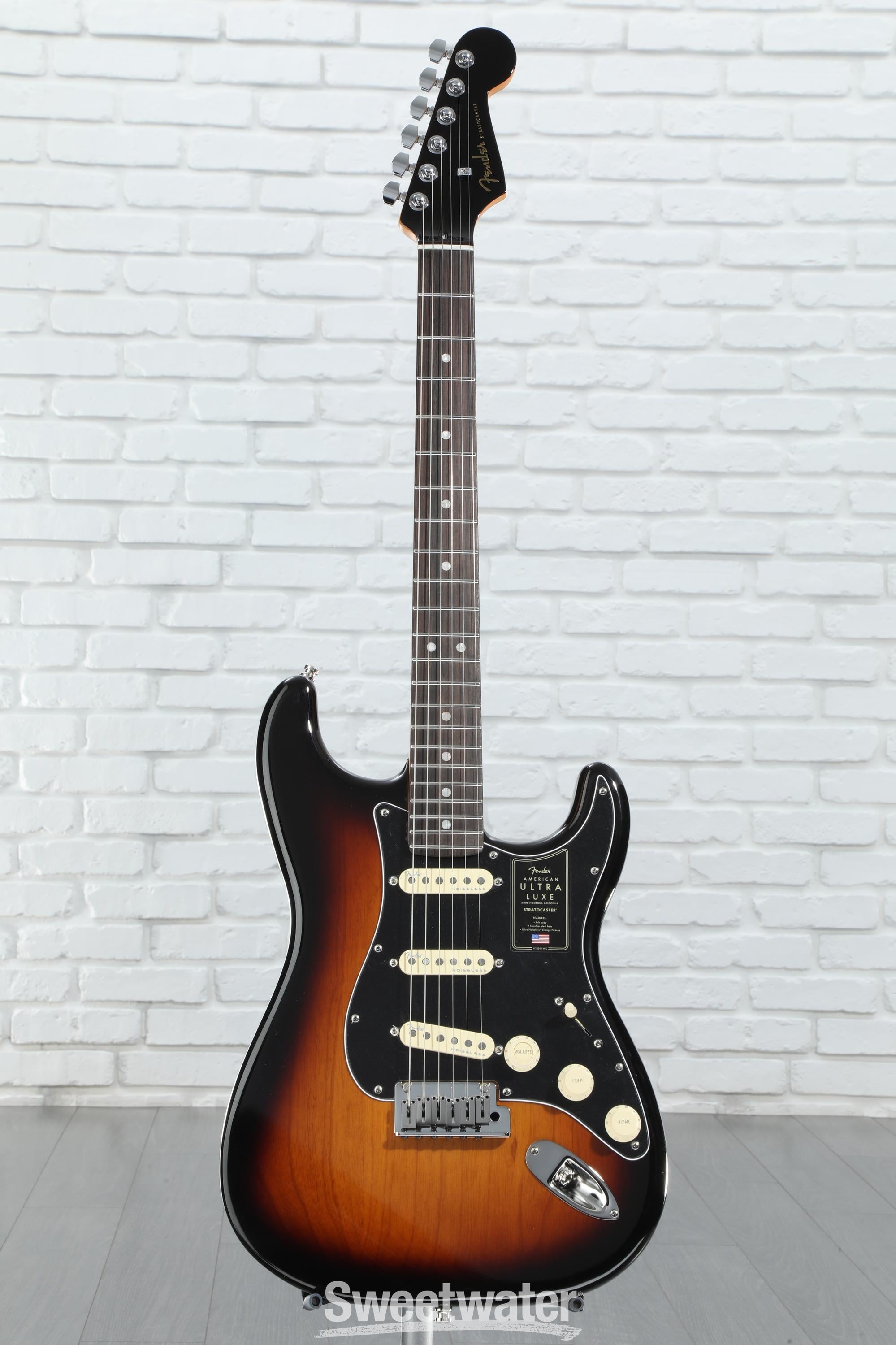 Fender American Ultra Luxe Stratocaster - 2-color Sunburst with ...