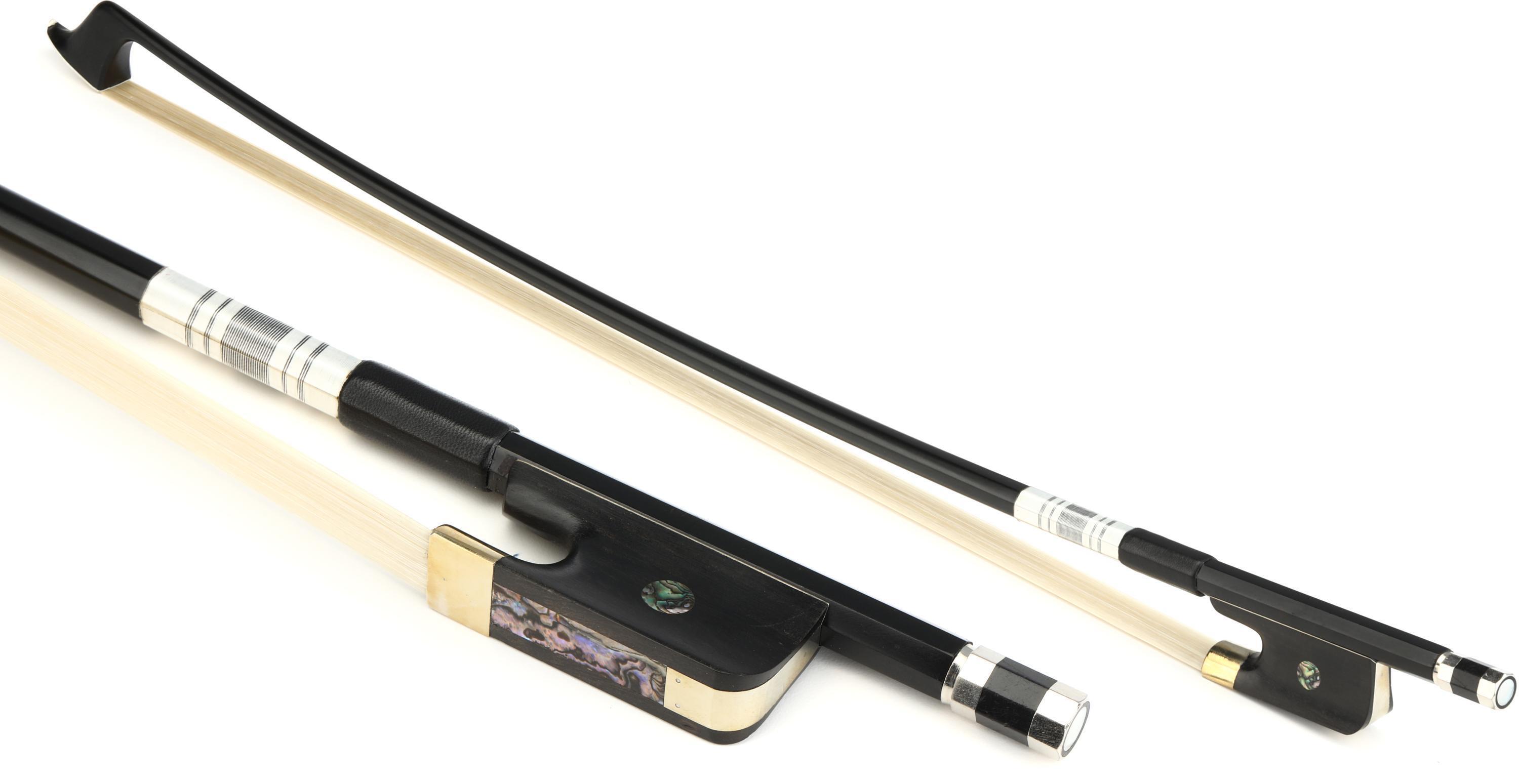 Howard Core Select 100 Series French Double Bass Bow - Black, 3/4 Size ...