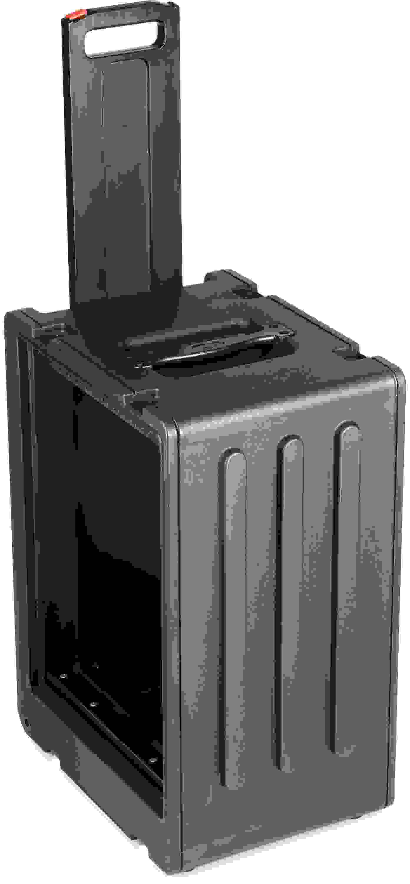 SKB rSeries Shallow Rolling Rack Roto-molded Case - 8U | Sweetwater