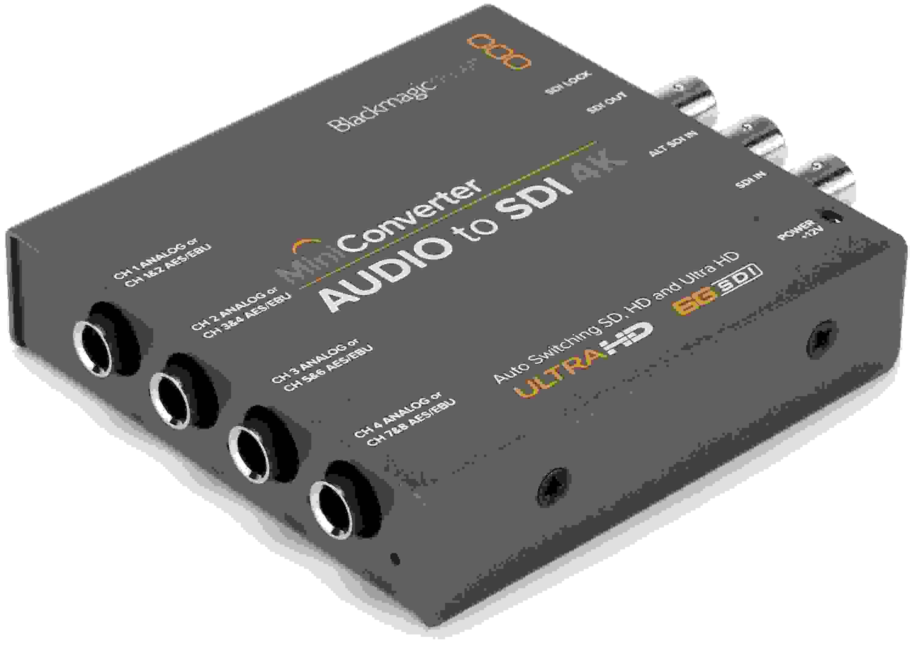 Blackmagic Design Mini Converter Audio to SDI 4K | Sweetwater