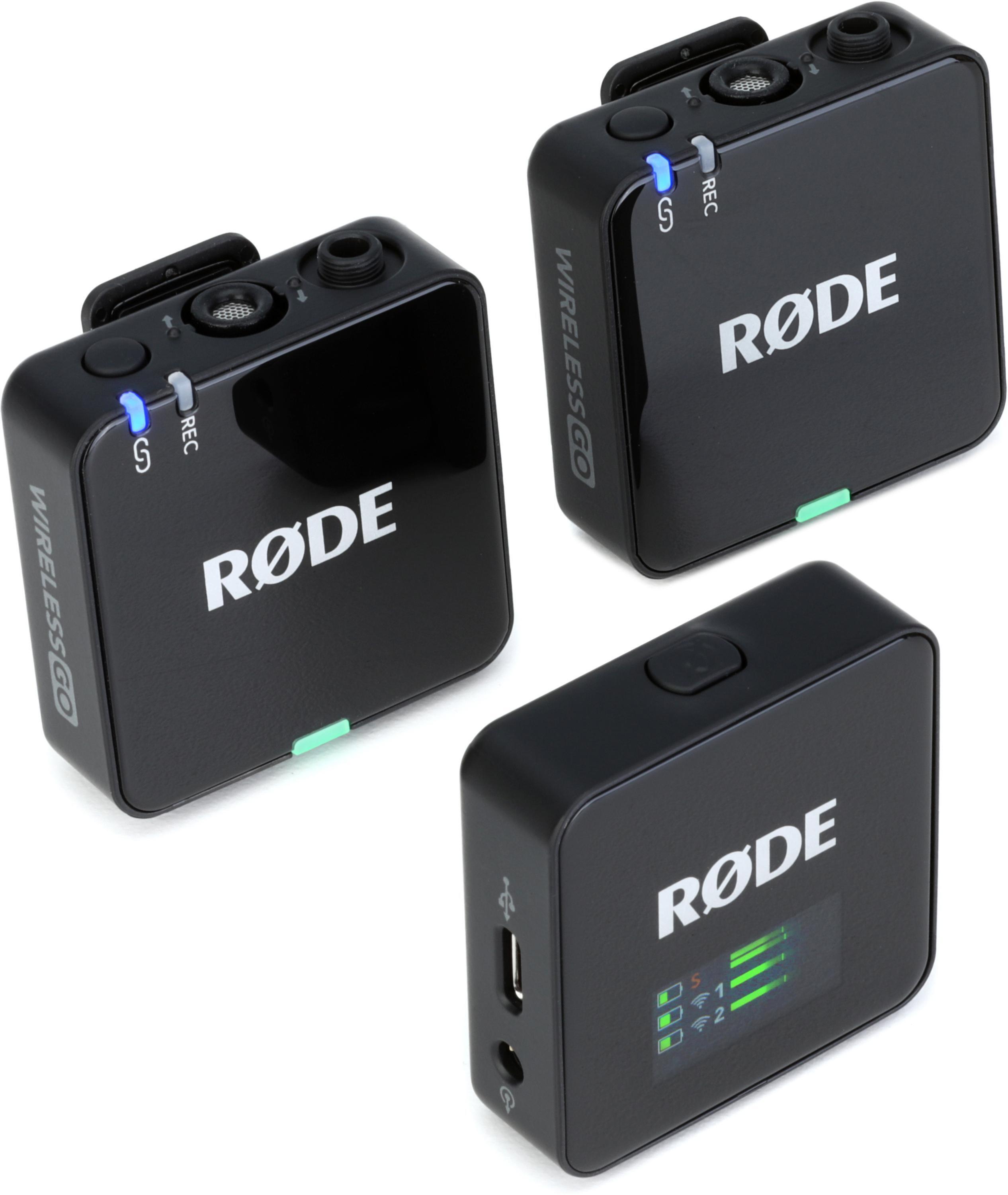 Rode Wireless GO III Dual-channel Wireless Microphone System | Sweetwater