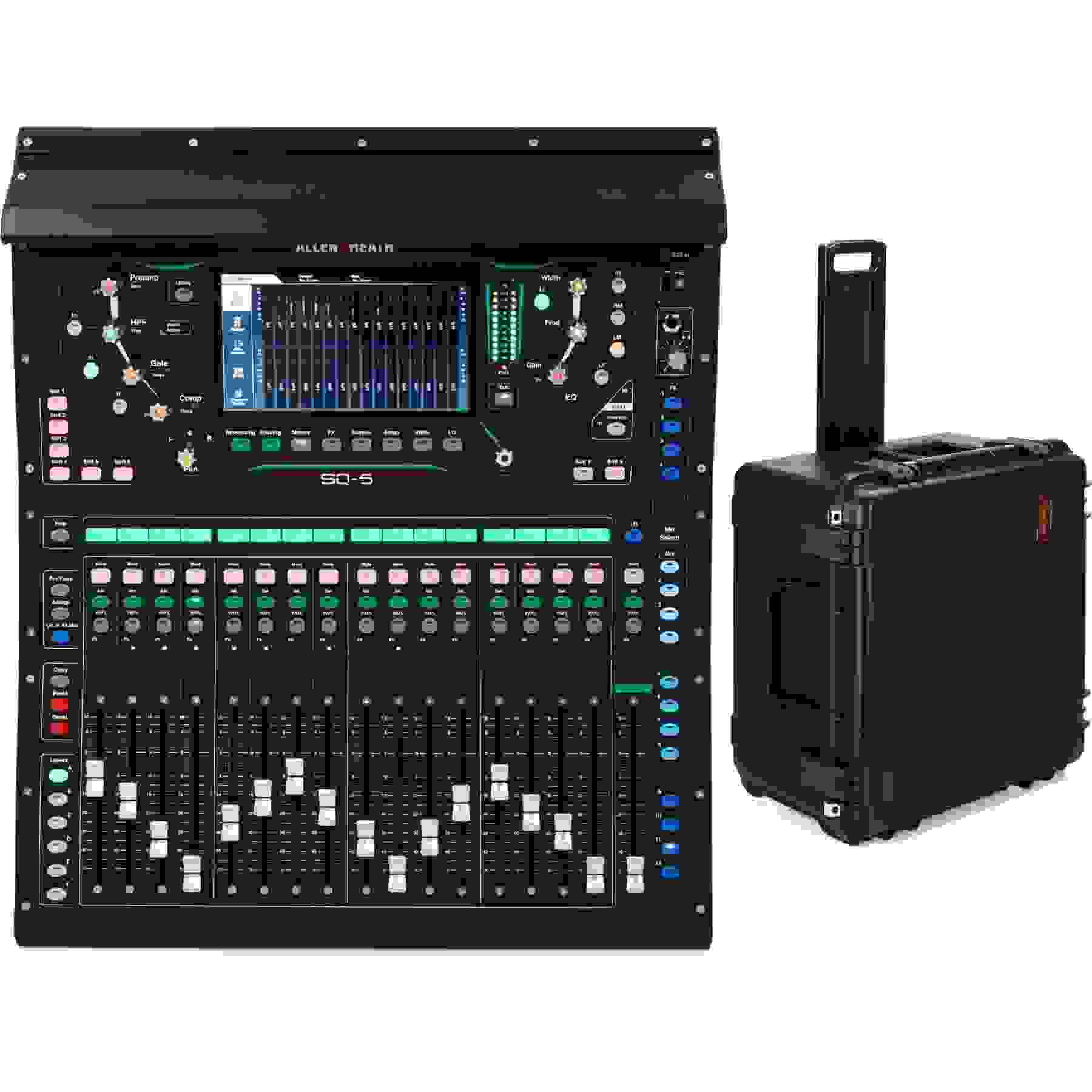 Allen & Heath SQ-5 48-channel Digital Mixer with Molded Case | Sweetwater