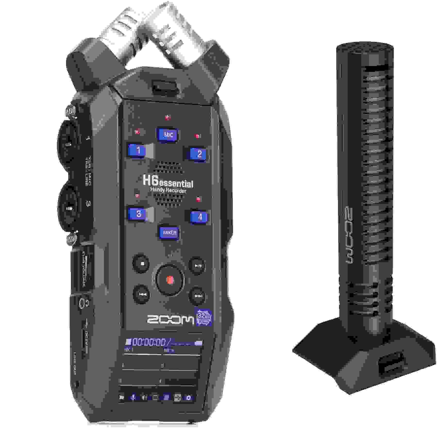 Zoom H6essential Handheld Recorder with Shotgun Mic | Sweetwater