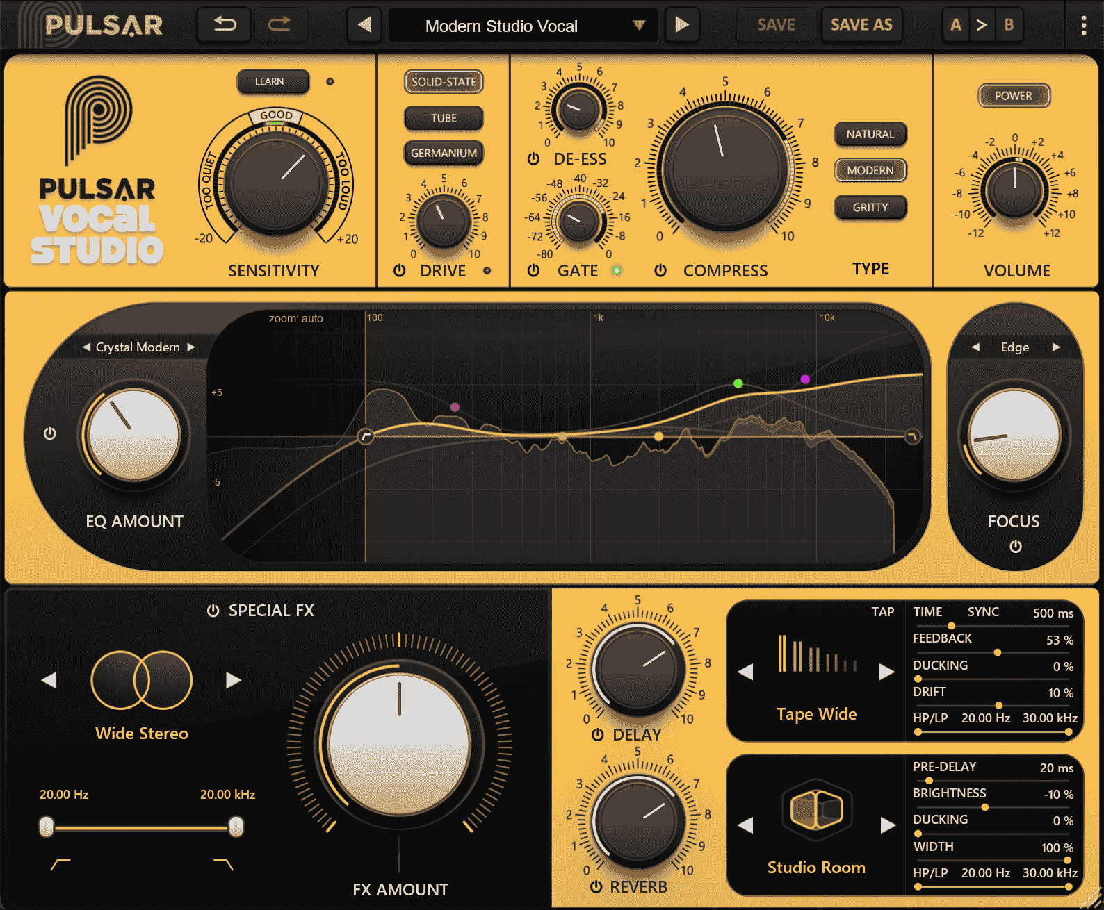 Pulsar Audio Vocal Studio Plug-in | Sweetwater