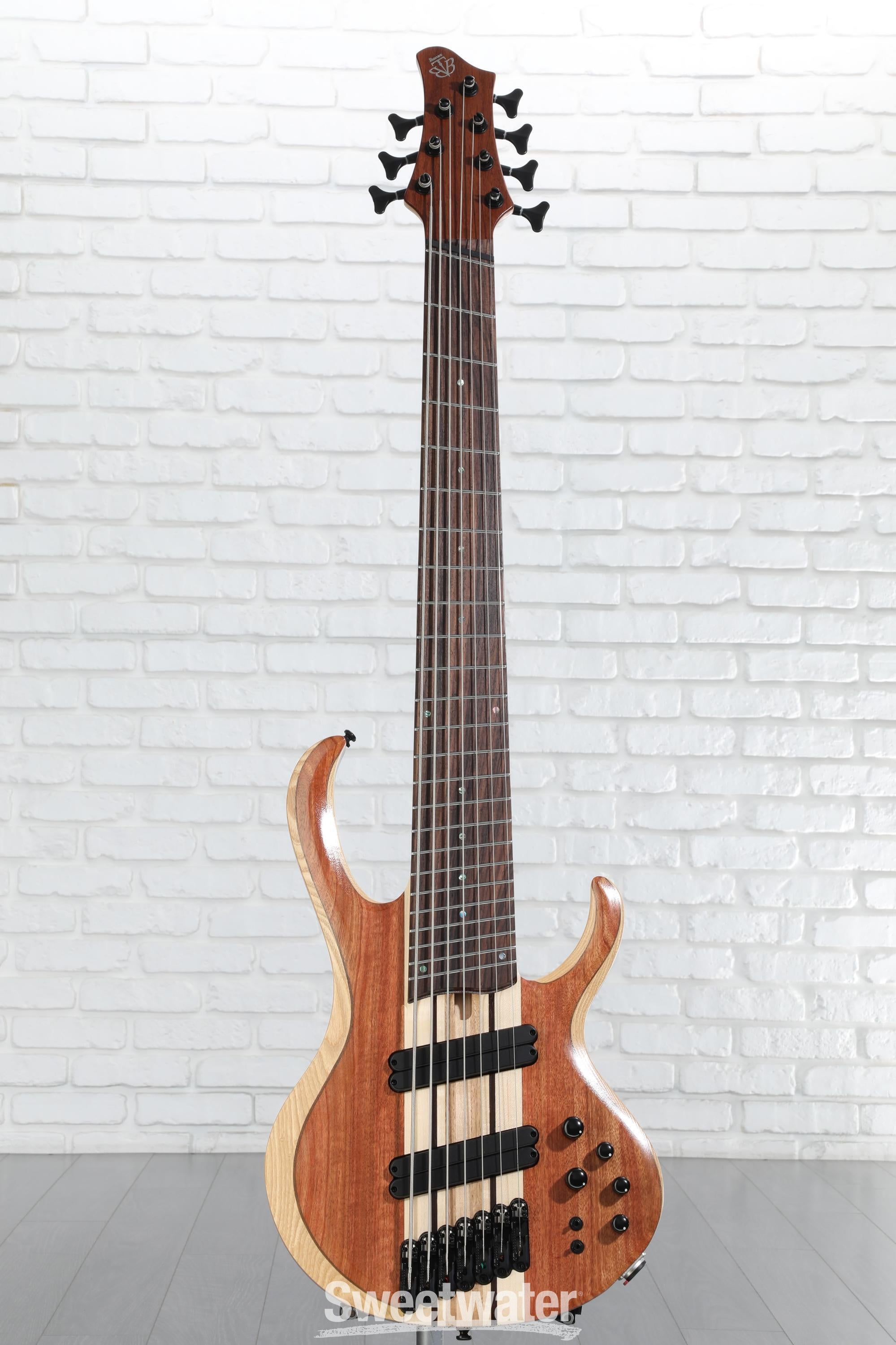 Ibanez BTB Bass Workshop Multi-scale 7-string Electric Bass - Natural ...