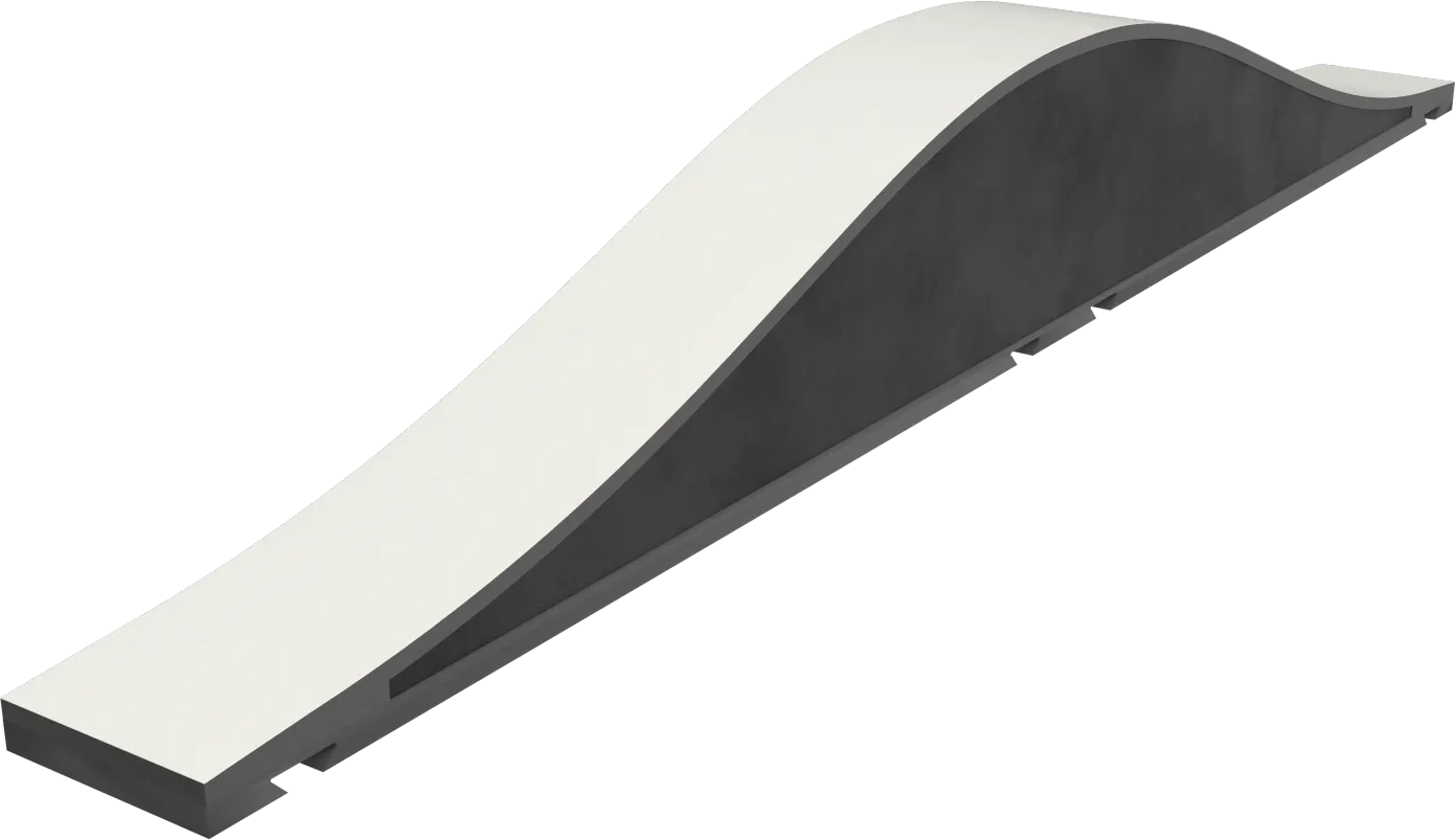 Vicoustic Flexi Wave Ultra Hybrid Acoustic Panel - 4 feet, White Matte ...