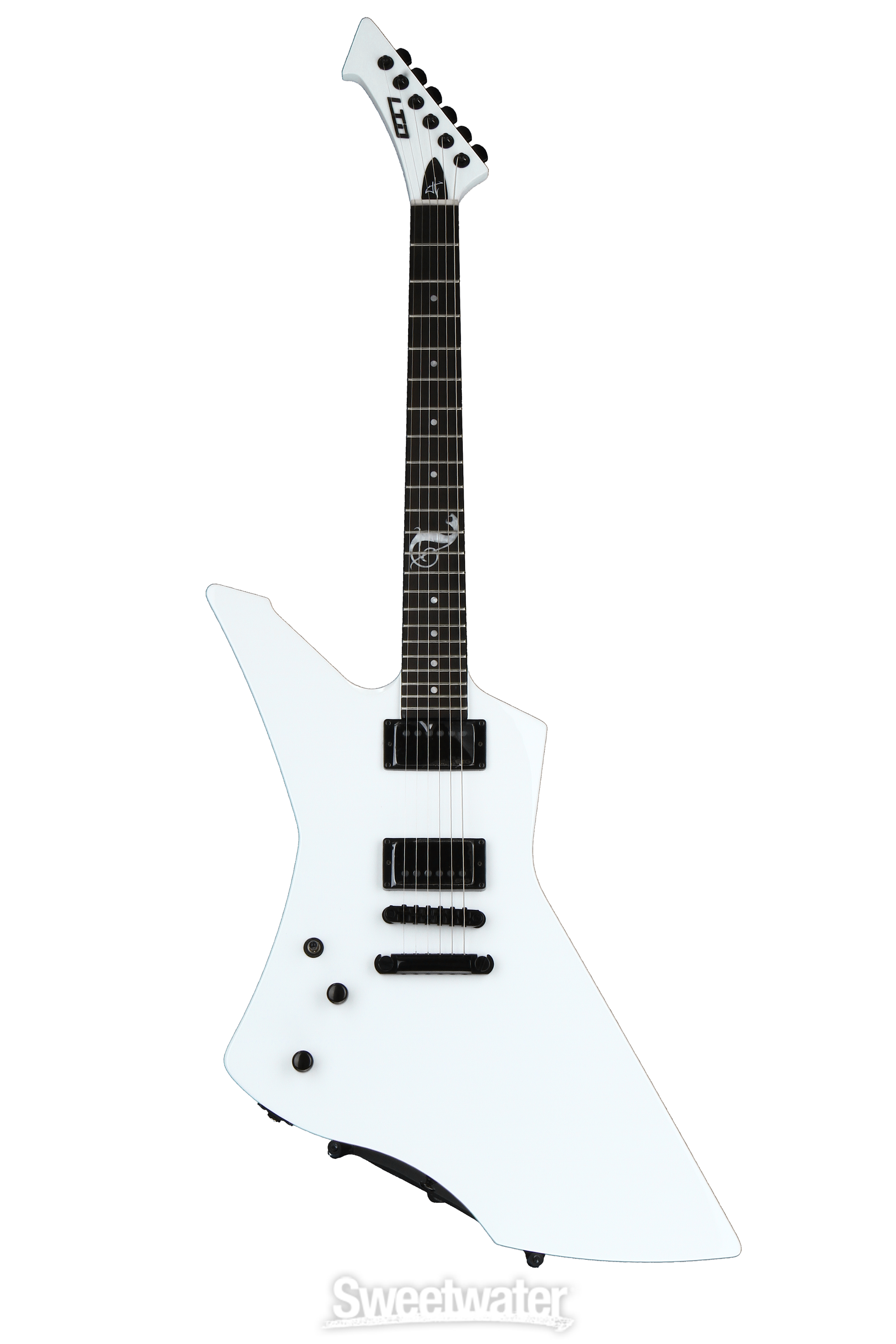ESP LTD James Hetfield Signature Snakebyte Left-handed - Snow White ...