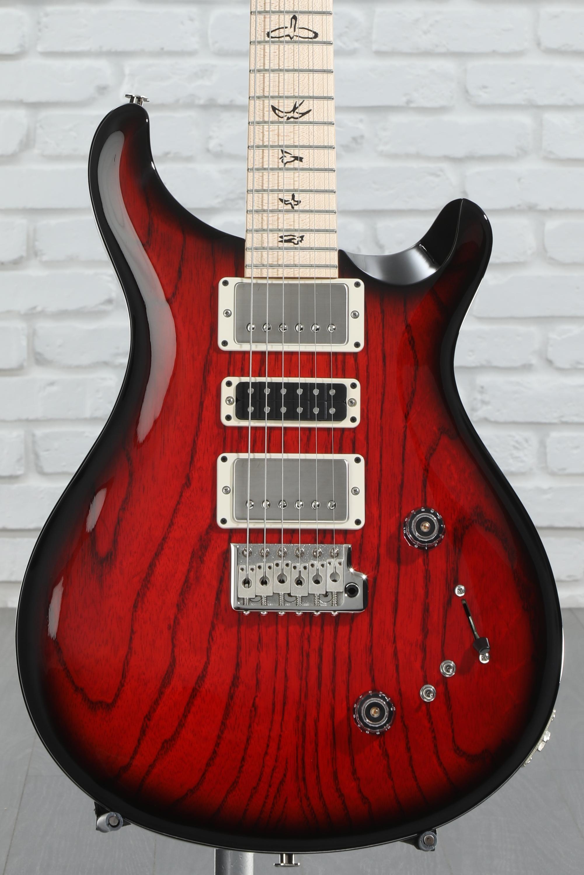 PRS Swamp Ash Special Electric Guitar - Scarlet Smokeburst with Maple ...