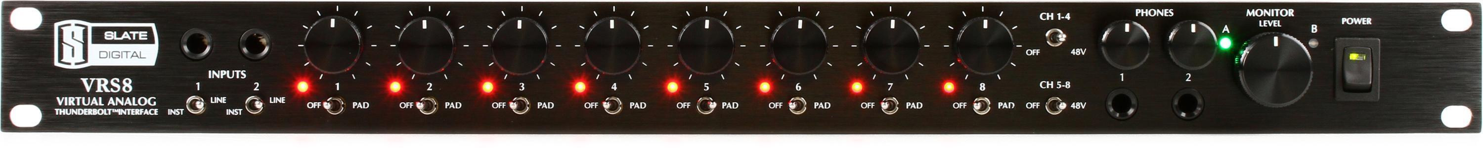 Slate Digital VRS8 Thunderbolt Audio Interface | Sweetwater