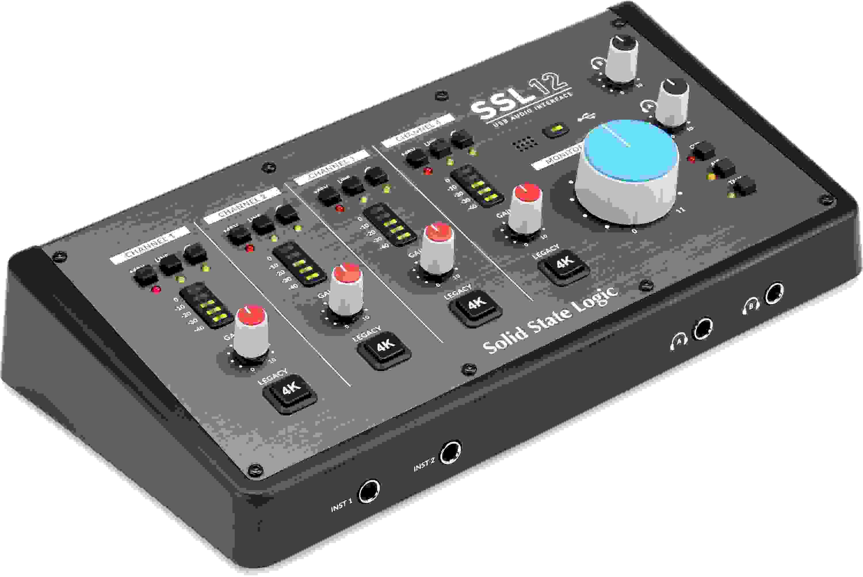 Solid State Logic SSL 12 USB Audio Interface | Sweetwater