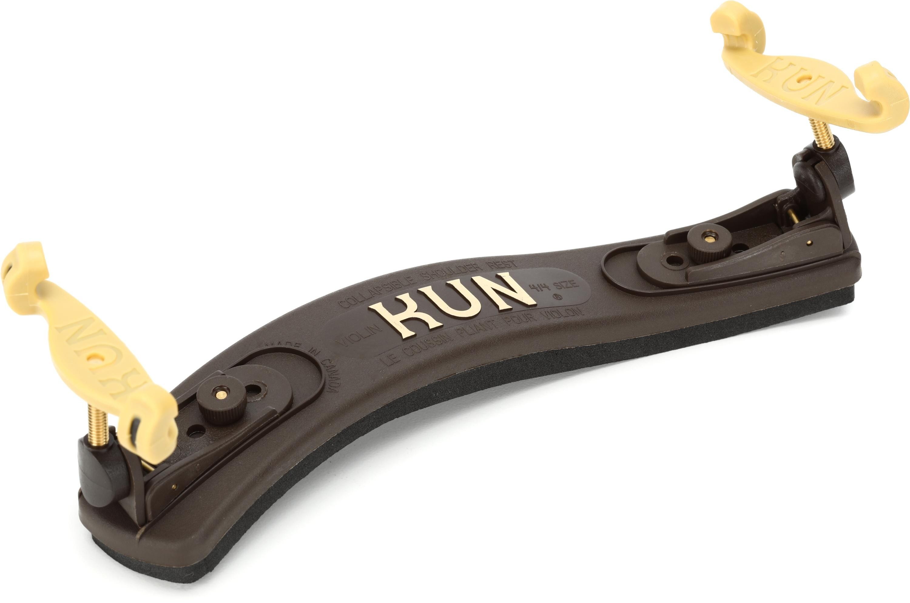KUN Collapsible Violin Shoulder Rest - 4/4 Size | Sweetwater