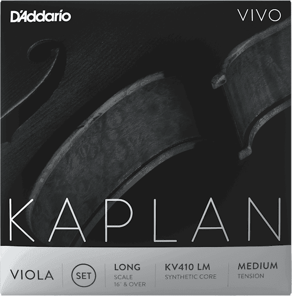 D'Addario KV414 Kaplan Vivo Viola C String - Long Scale (10-pack) | Sweetwater
