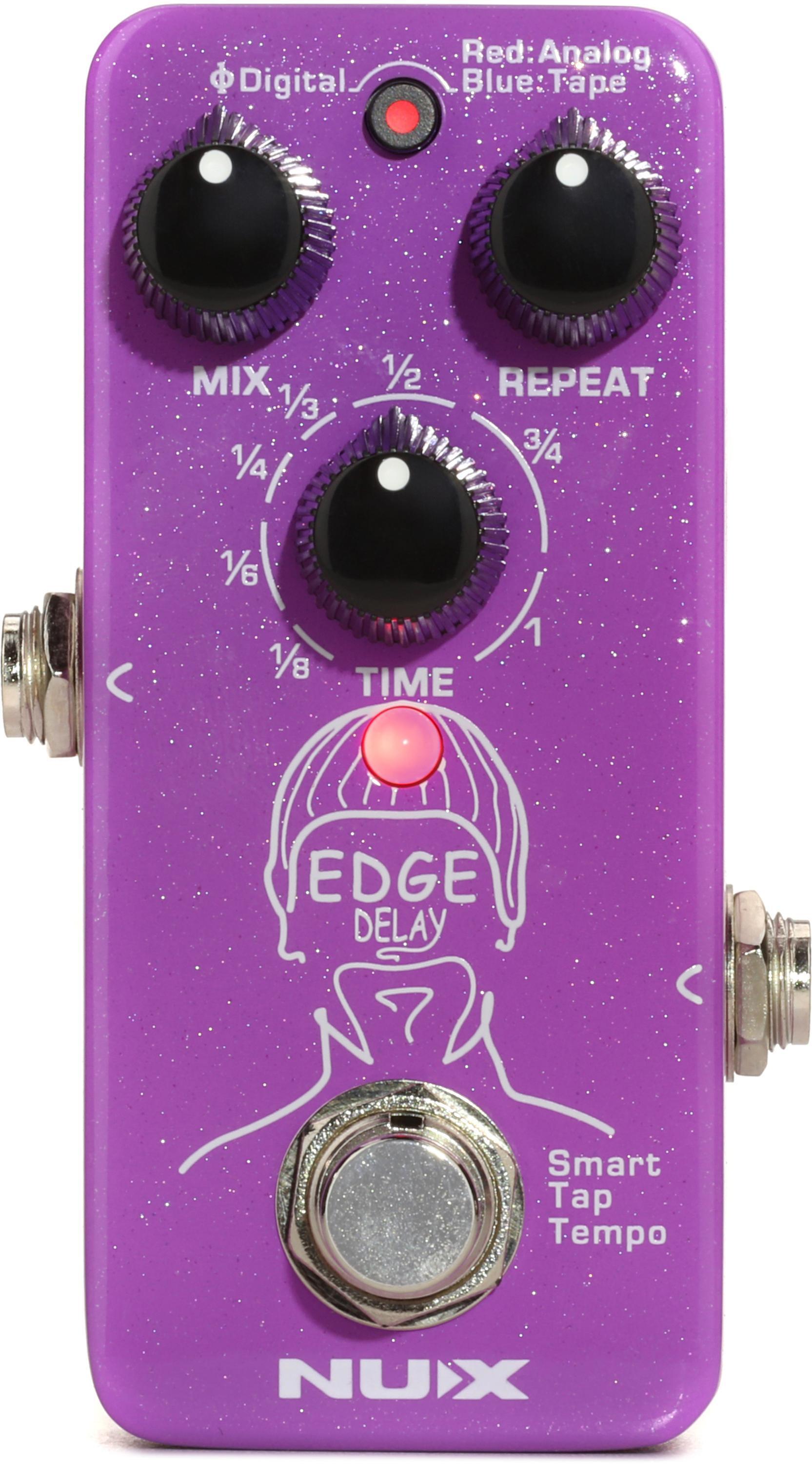 NUX Edge Delay Mini Delay Pedal | Sweetwater