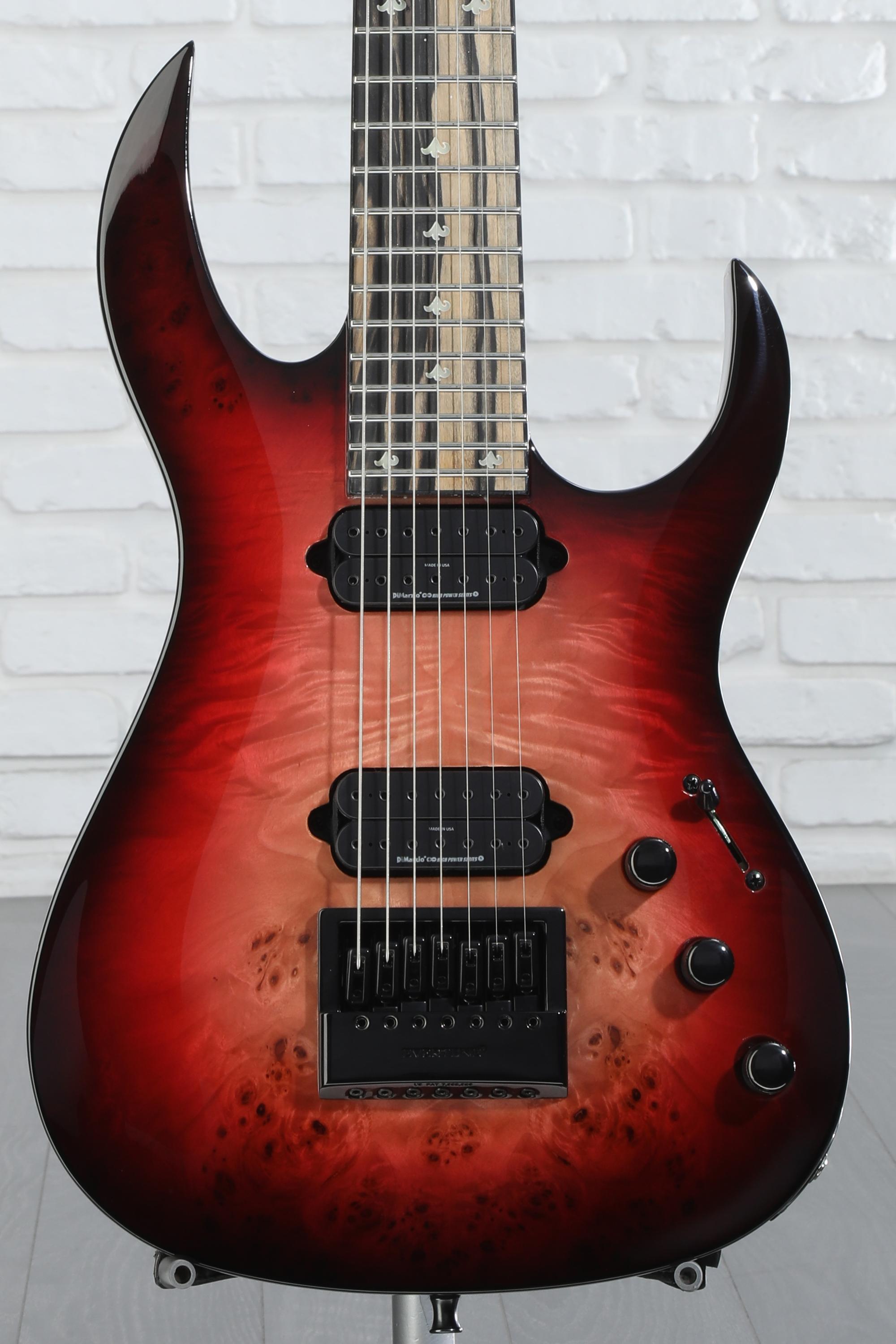 B.C. Rich Shredzilla Prophecy 7 Archtop 7-string Electric Guitar with ...