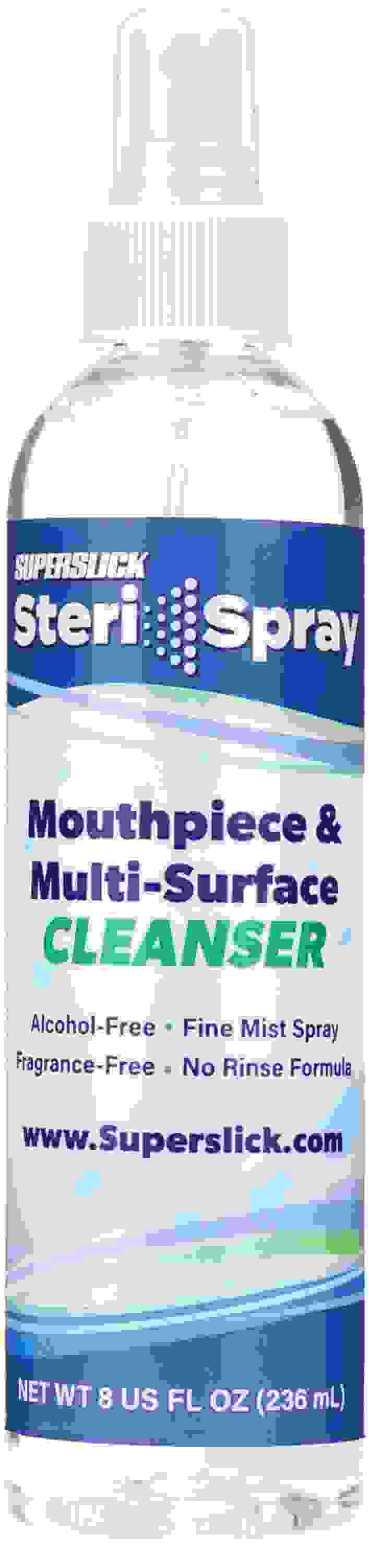 Superslick Steri-Spray Mouthpiece Cleaner - 8 oz. | Sweetwater