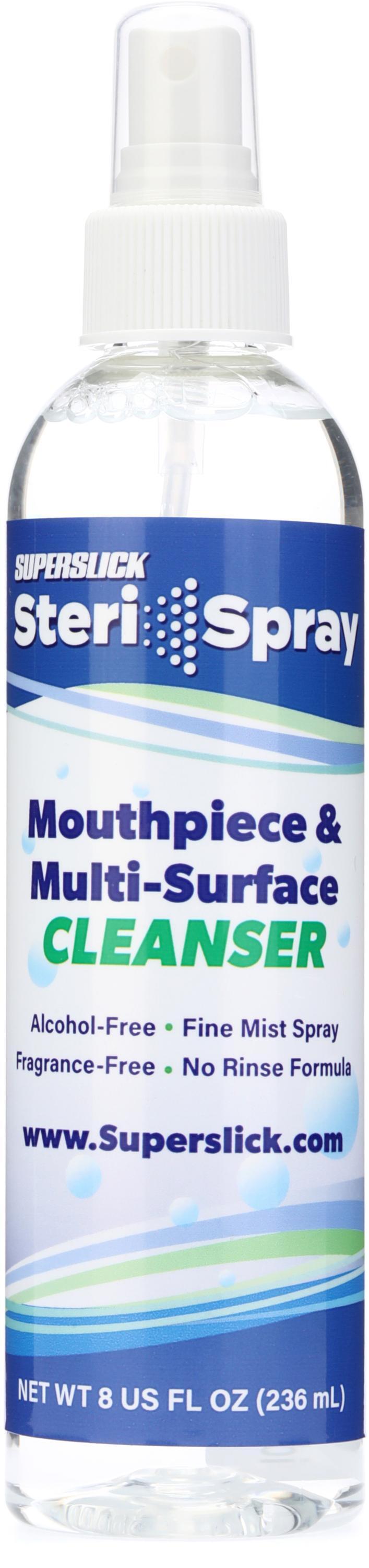 Superslick Steri-Spray Mouthpiece Cleaner - 8 oz. | Sweetwater